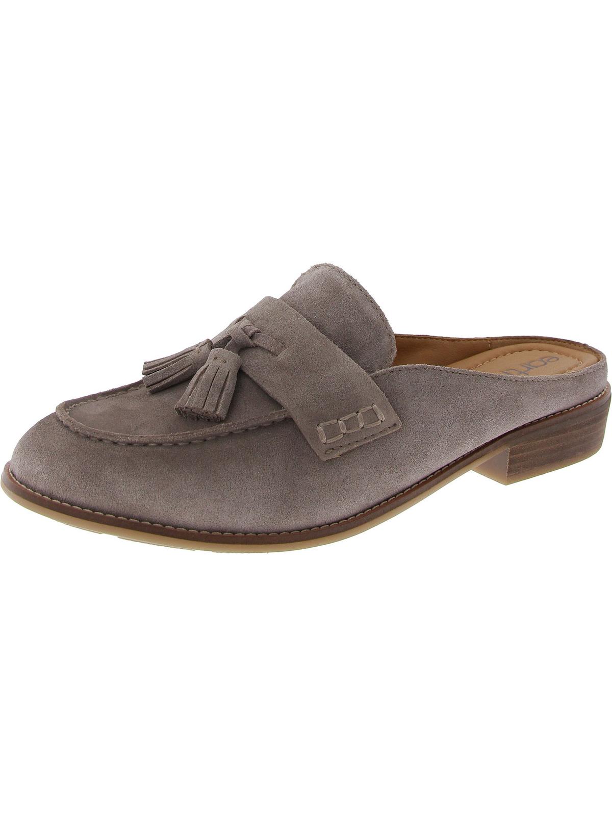 Earth Womens Everett Suede Loafer Mules - Walmart.com
