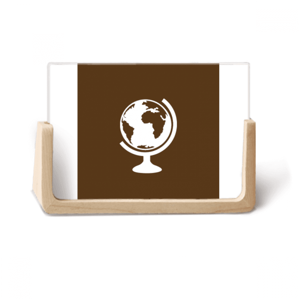 Earth World Region Geography Photo Wooden Photo Frame Tabletop Display ...