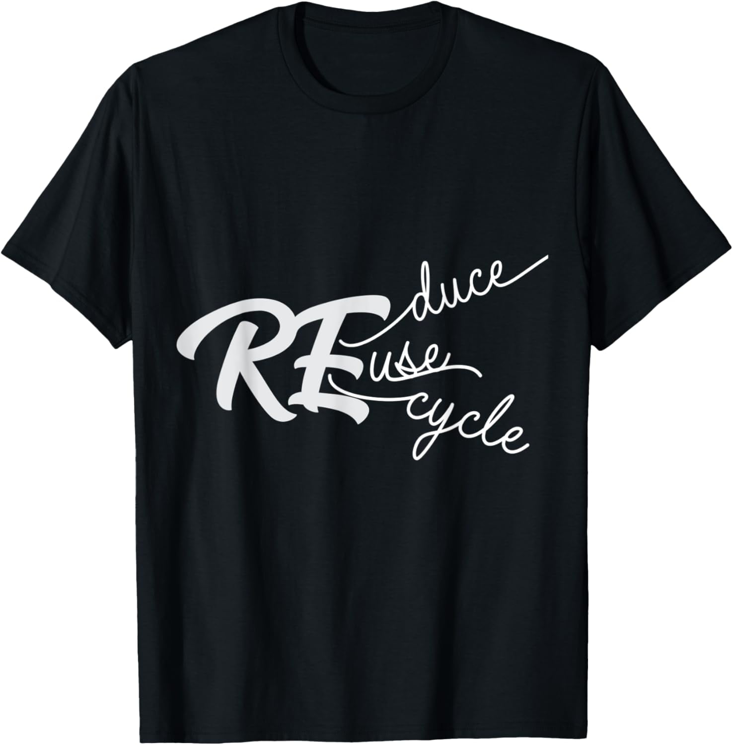 Earth day RE use cycle duce T-Shirt - Walmart.com