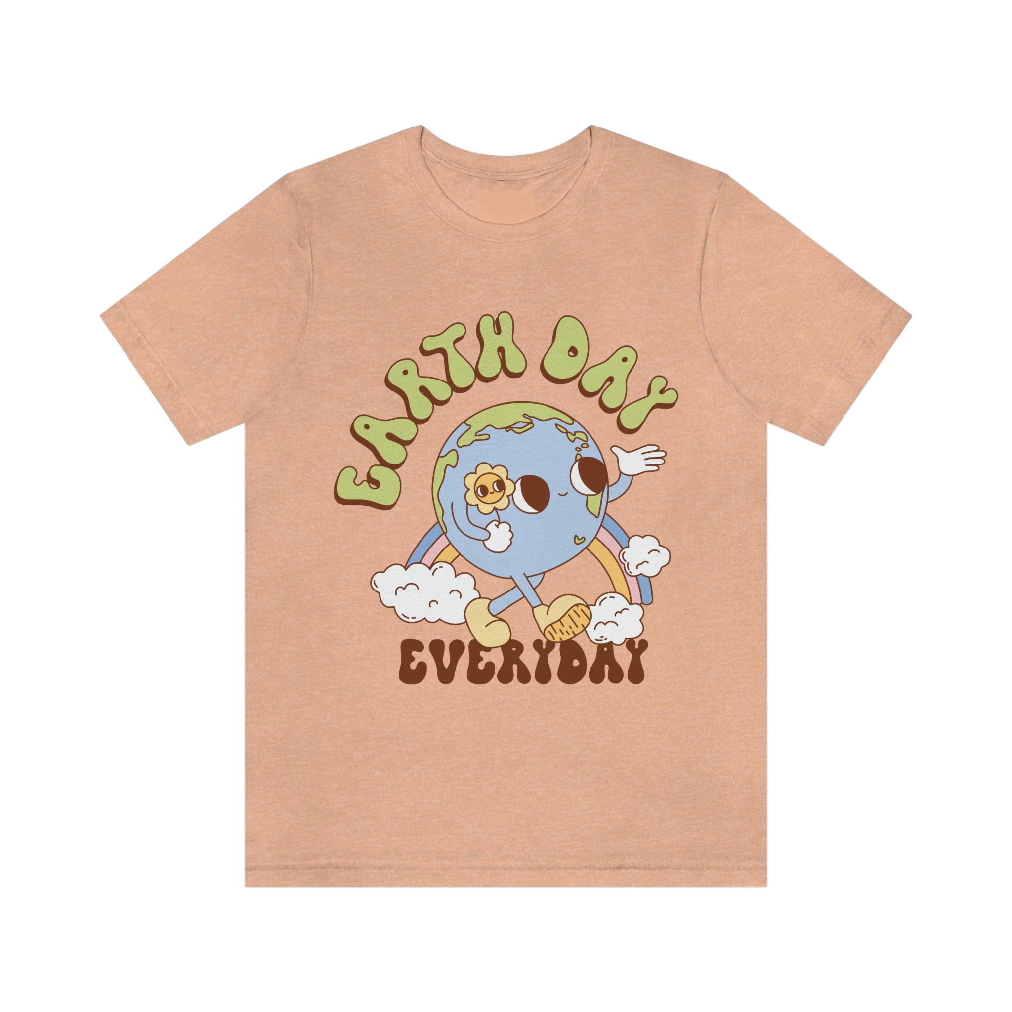 Earth day, every day gender neutral earth day themed t-shirt - Walmart.com