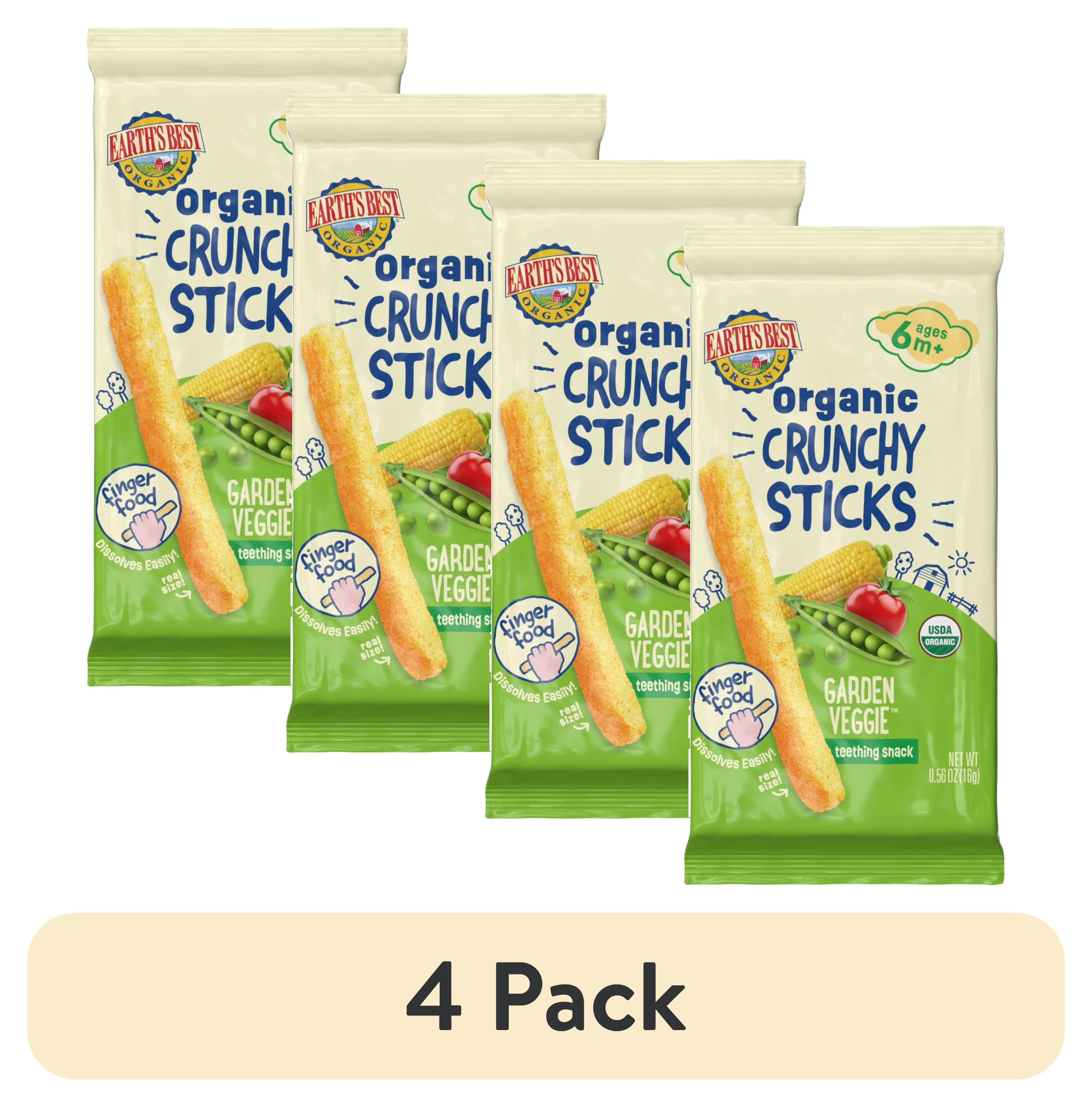 Find Your Perfect (4 pack) Earth's Best Organic Stage 2 Baby Snack ...