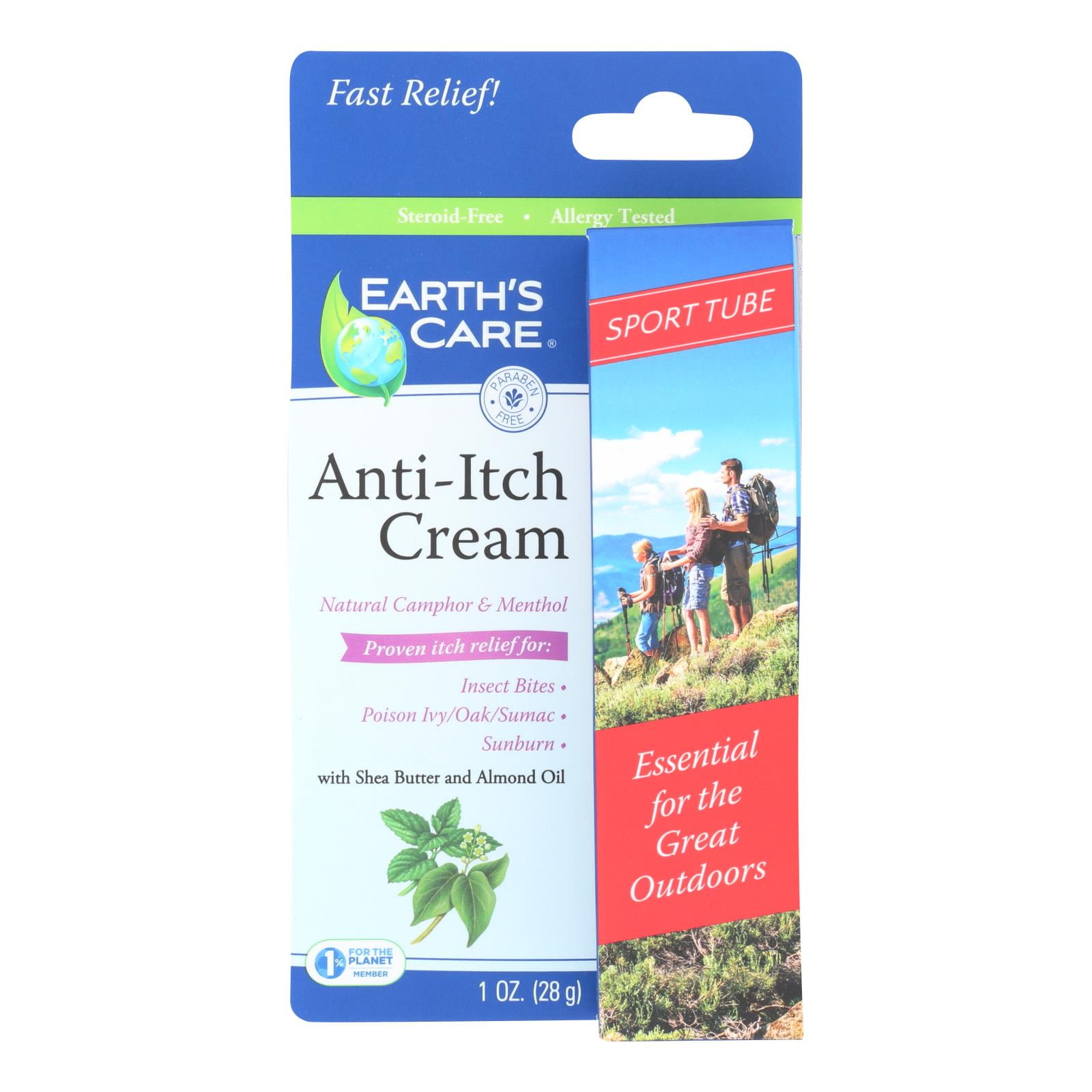 Earth's Care - Anit-itch Cream - 1 Each - 1 OZ - Walmart.com