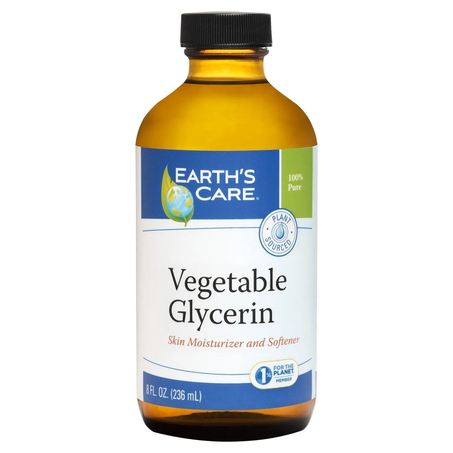 Earth's Care Vegetable Glycerin, XEF1 100% Pure Liquid Glycerine for ...