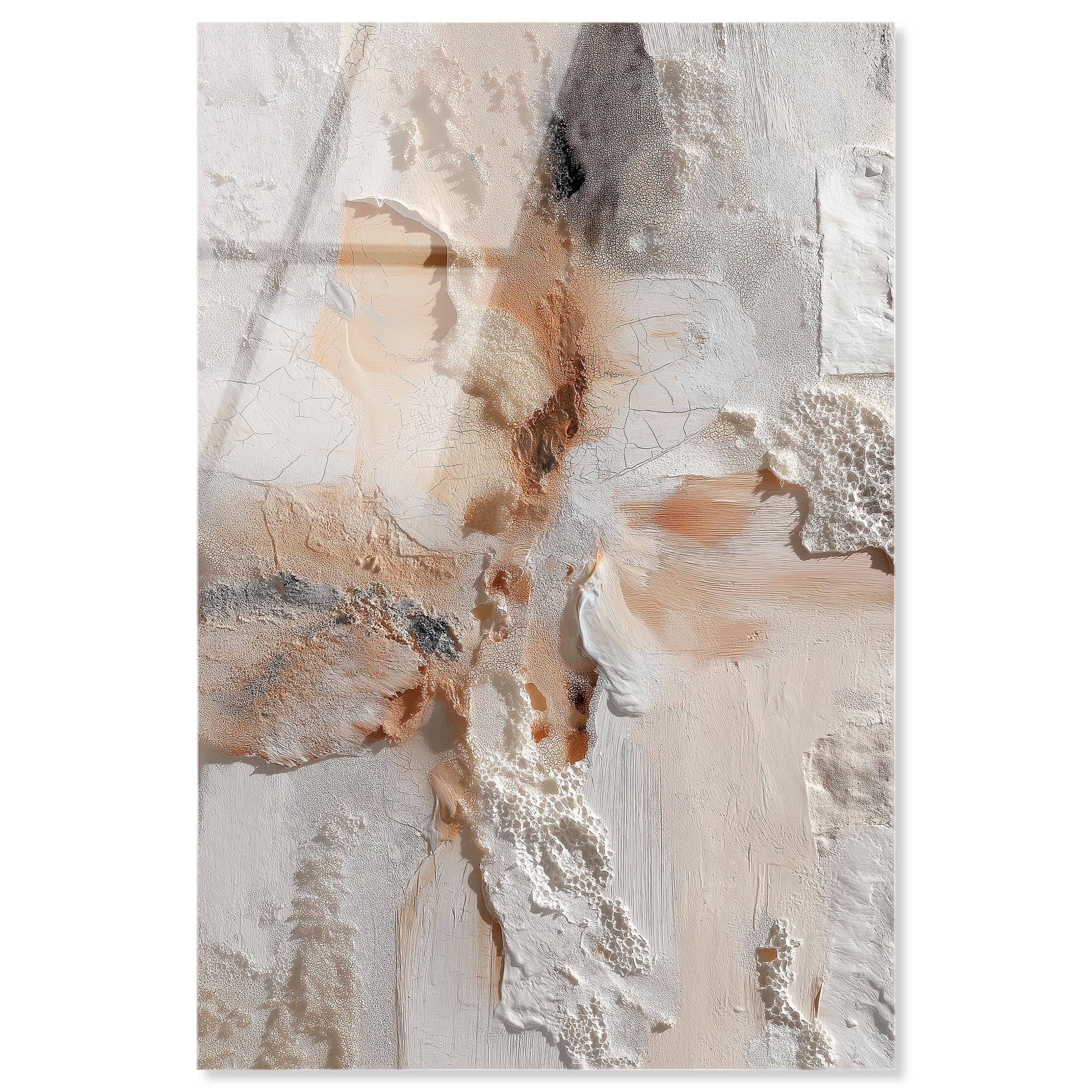 Earth's Crust I Acrylic Print Boho Wall Decor by Art Remedy, Ready to ...