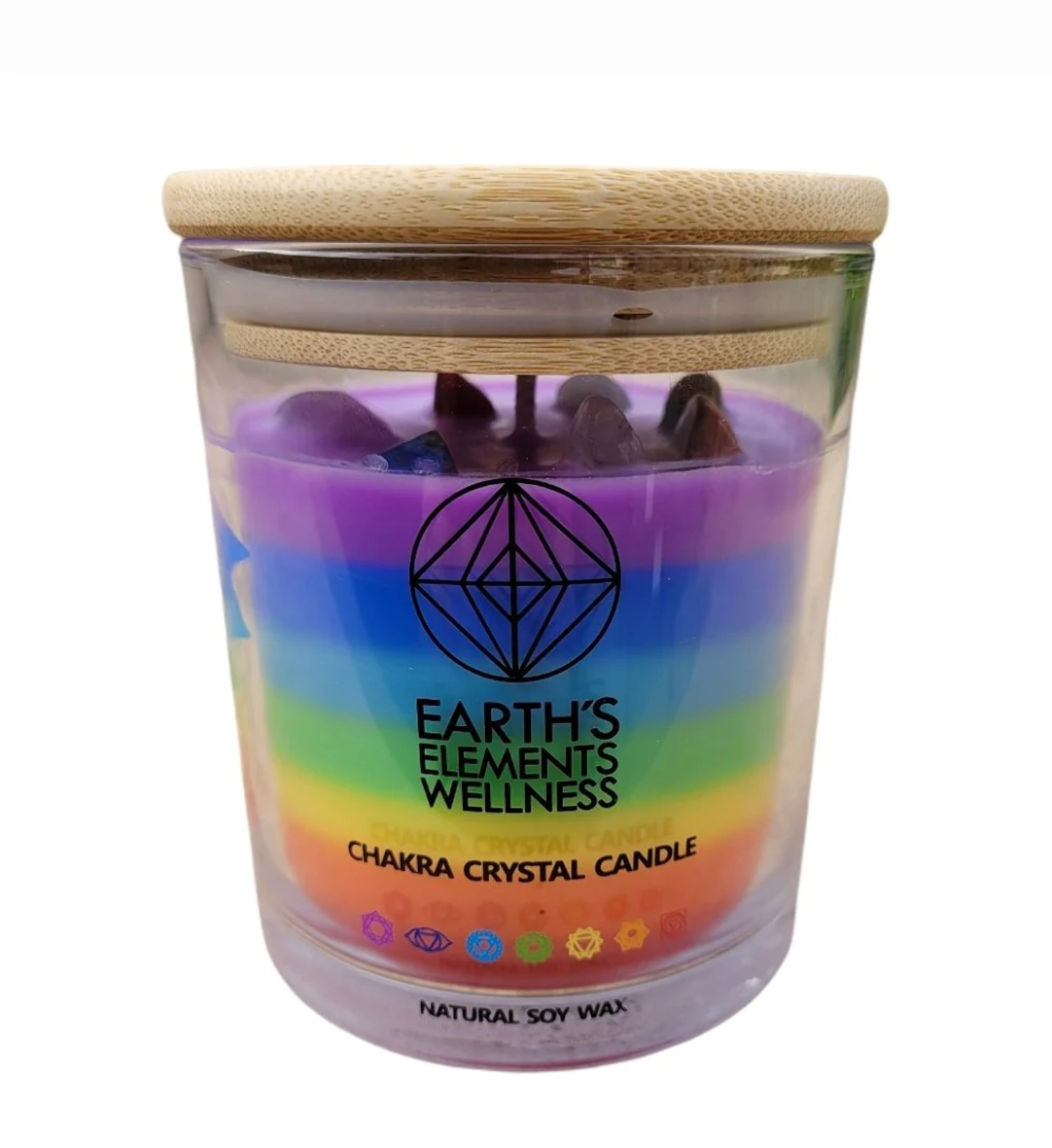 Earth's Elements Wellness Candle - Seven Chakra - Walmart.com