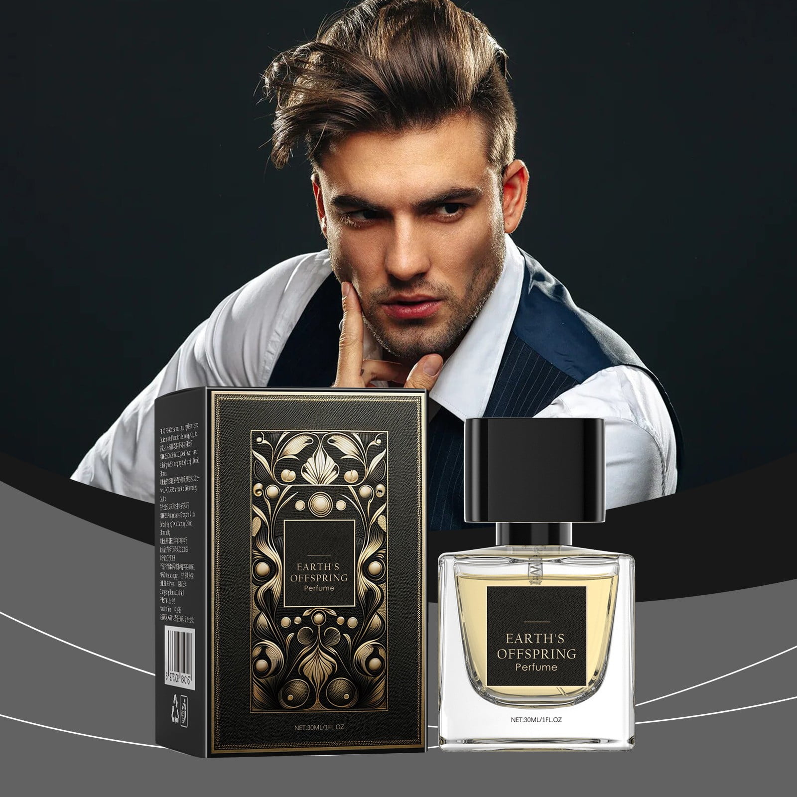 Earth's Perfume Spray Men's Fragrance For Peppery Spicy Fragrance After ...