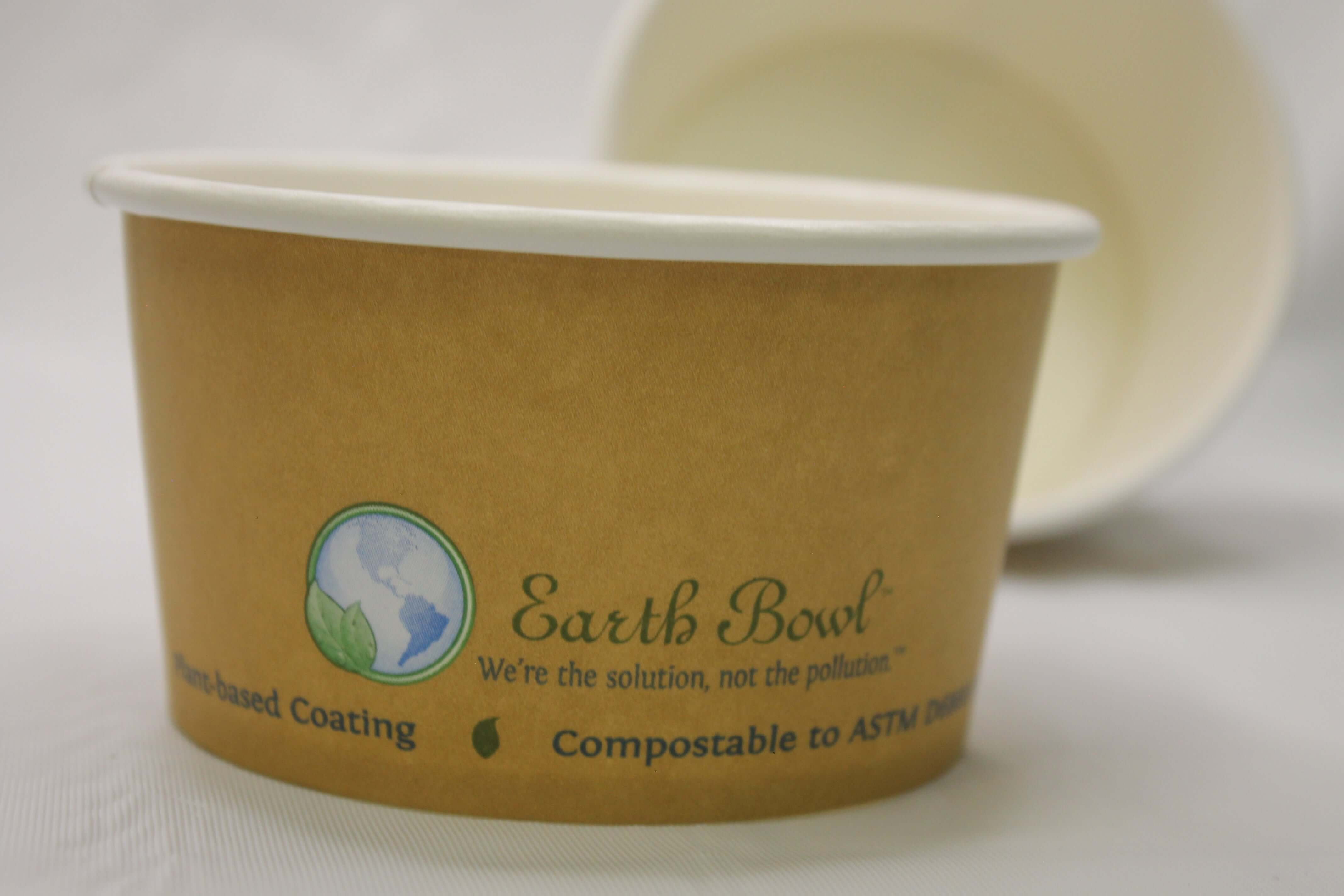Earth-to-Go™ Earth Bowl™, 12 oz Compostable, Bio-Based, Bowl, 500 Pcs ...