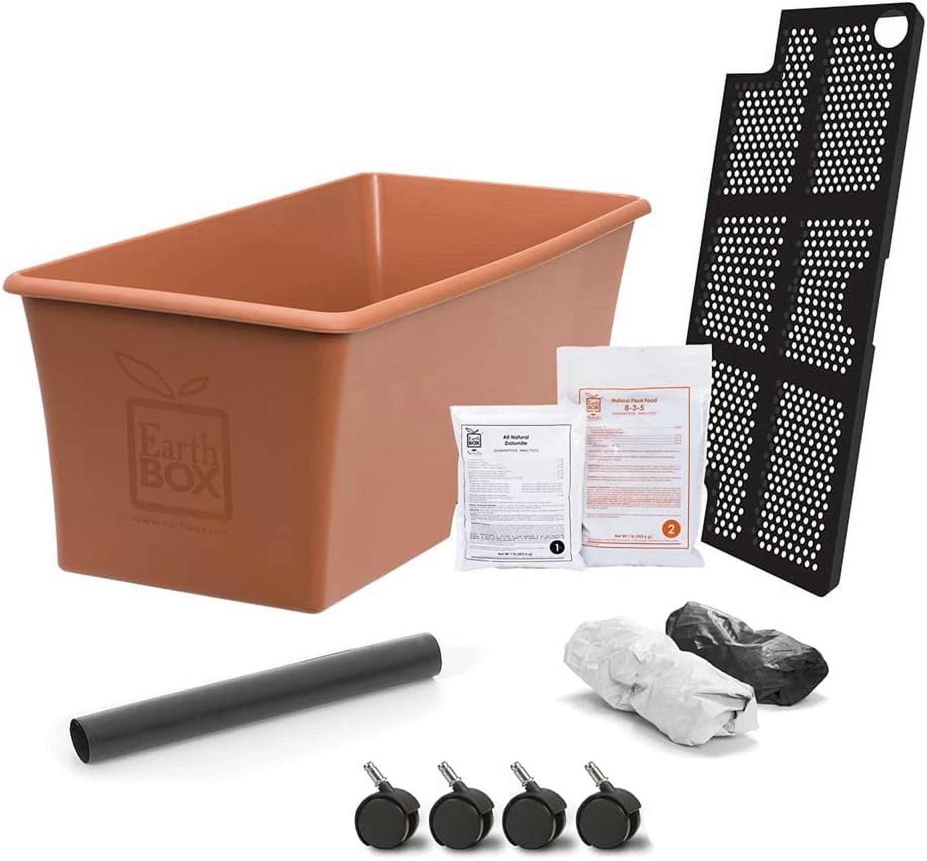 EarthBox 80155 Garden Kit, Organic, Terracotta - Walmart.com