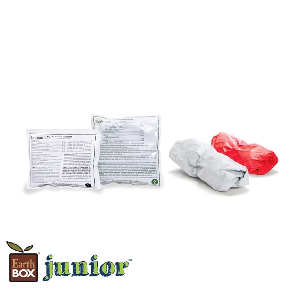 EarthBox Junior Replant Kit with Standard 7-7-7 Fertilizer, Dolomite ...