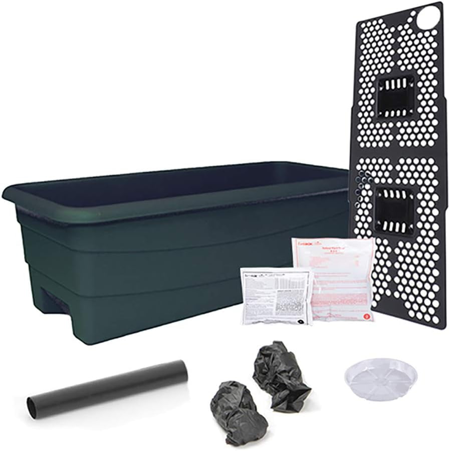 EarthBox Novelty 80651 Junior Organic Garden Kit, Green - Walmart.com