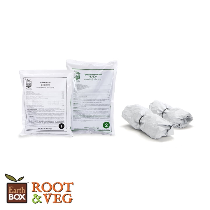 EarthBox Root & Veg Replant Kit with Standard 7-7-7 Fertilizer ...