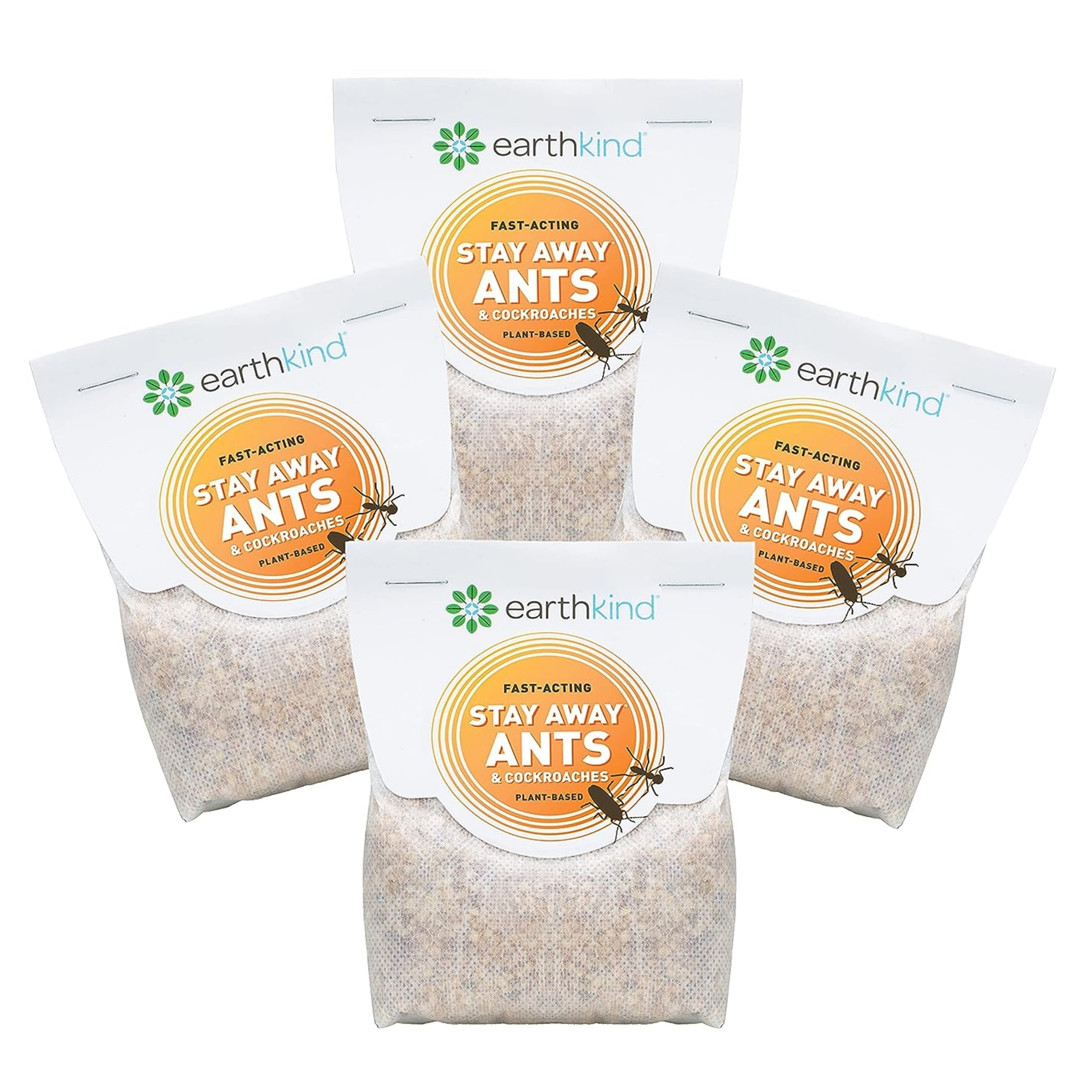 EarthKind Stay Away Indoor Ant & Roach Repellent Pouches - Botanical ...
