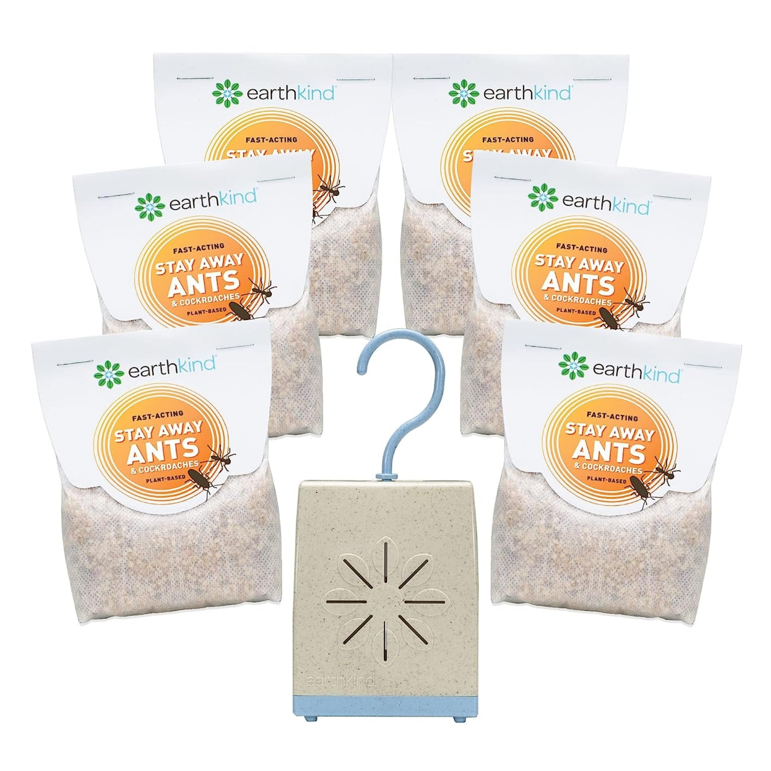 EarthKind Stay Away Ants & Cockroaches Deterrent Pouches - Easy-to-Use ...