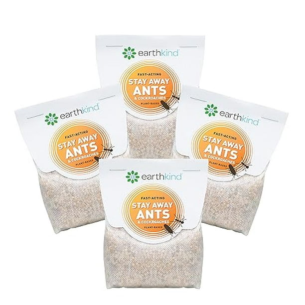 EarthKind Stay Away Ants & Cockroaches- Fast Acting, Plant Based, Ant ...
