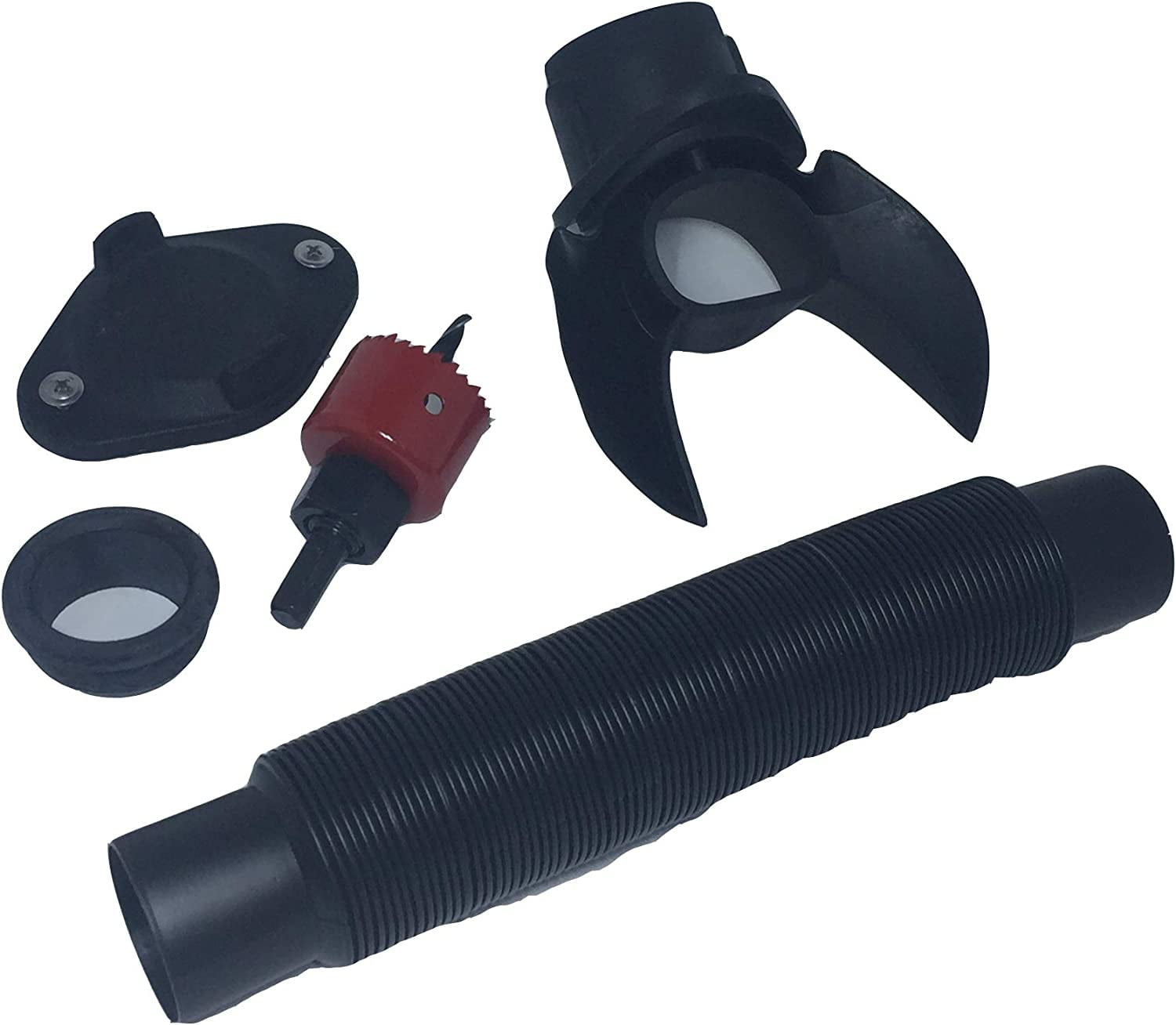 EarthMinded DIY Rain Barrel Diverter Parts for 2x3, 3x4 and Round ...