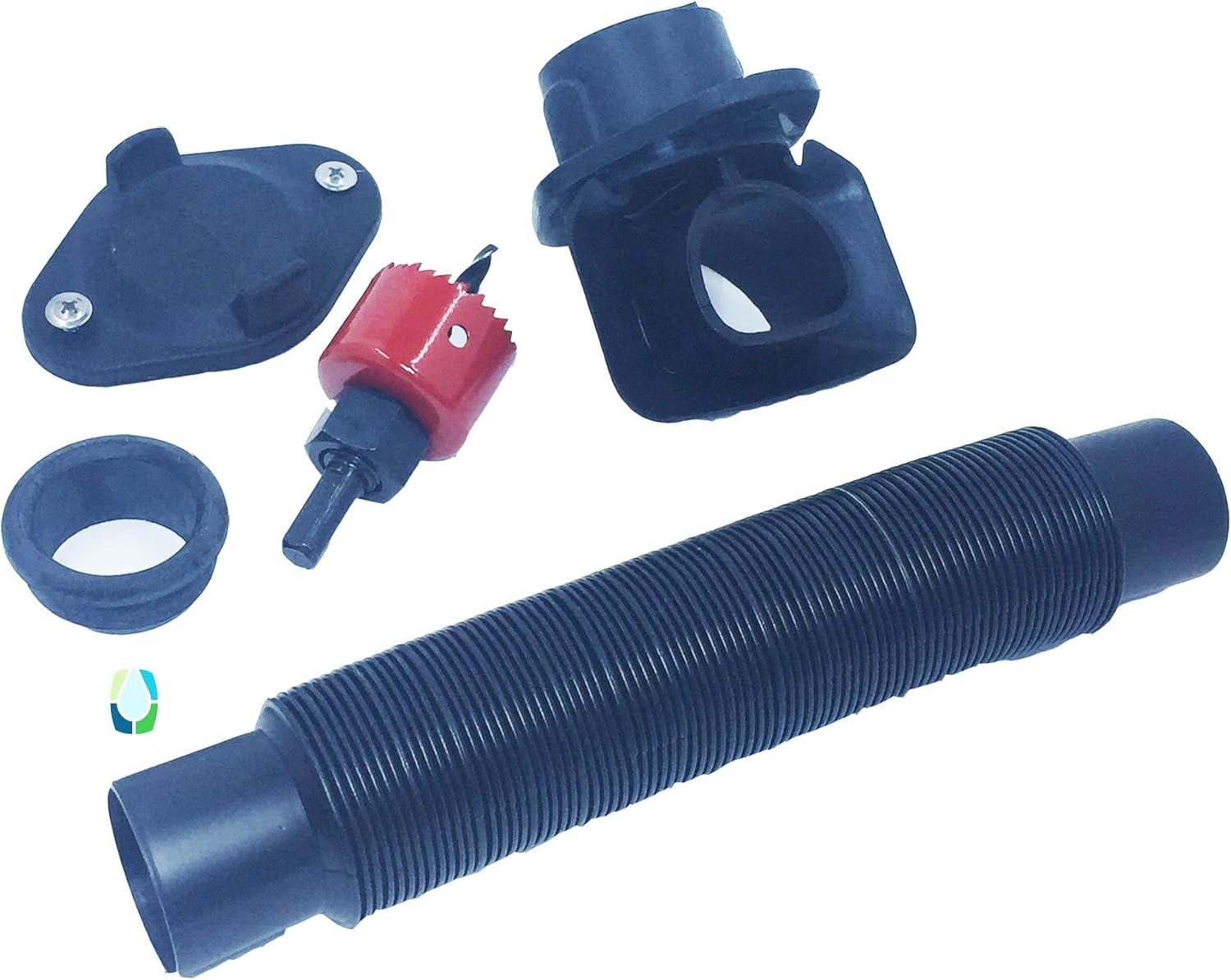 EarthMinded DIY Rain Barrel Diverter Parts for 2x3, 3x4 and Round ...