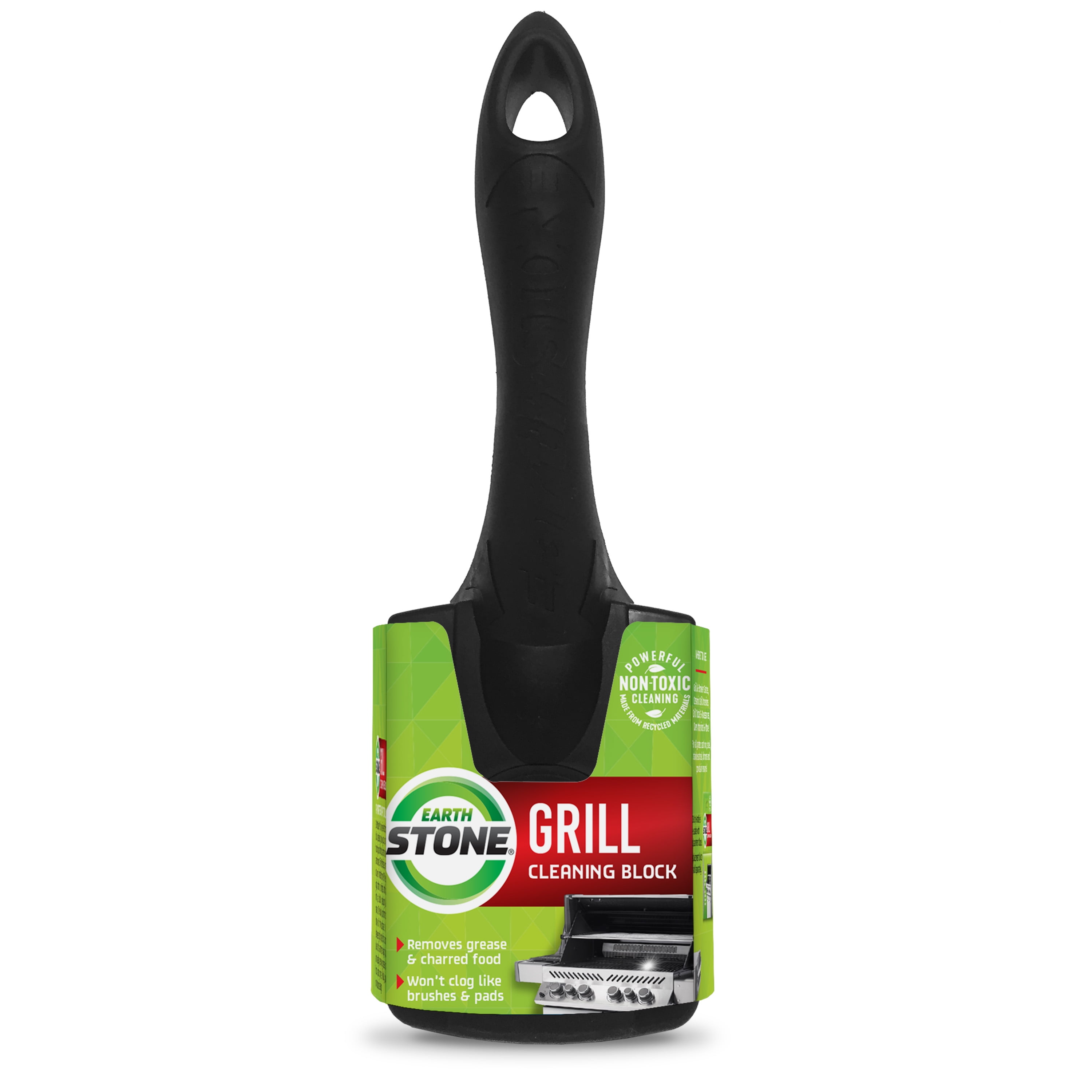EarthStone Grill Cleaning Block with EZ-Grip Handle, 1 Count - Walmart.com