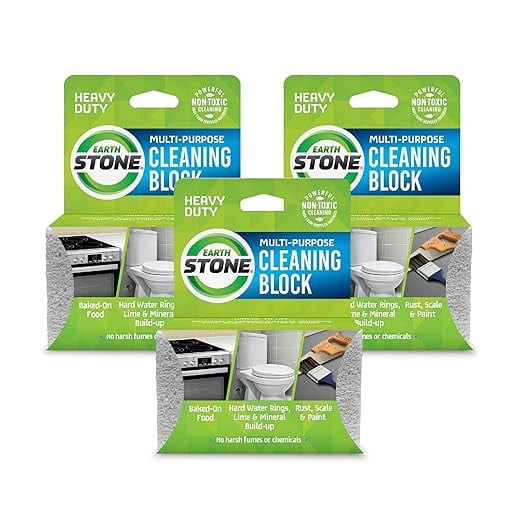 EarthStone Multi-Purpose Cleaning Block, For Kitchens, Bathrooms, Tools ...