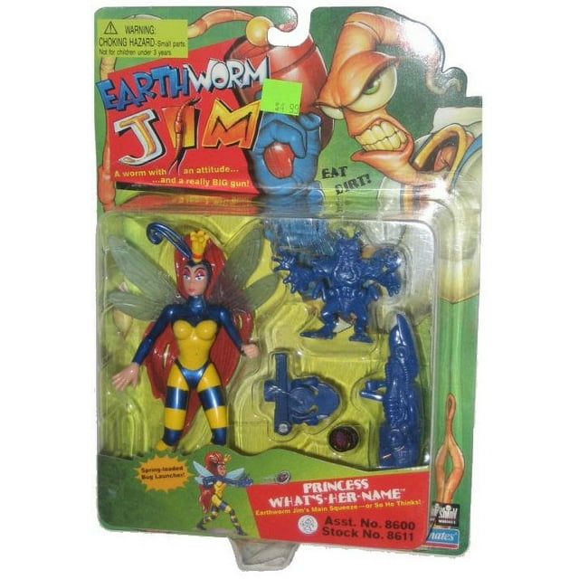 EarthWorm Jim Princess What's Her Name Playmates Action Figure ...