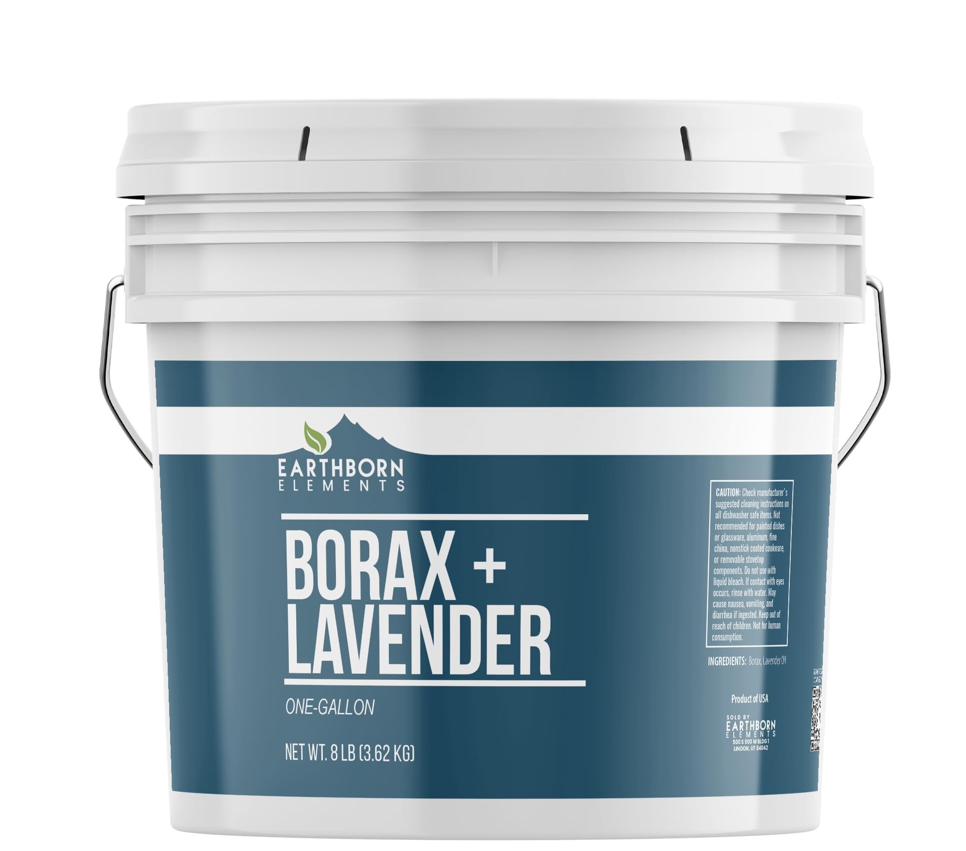 Earthborn Elements Borax with Lavender Essential Oil, 1 Gallon Bucket ...
