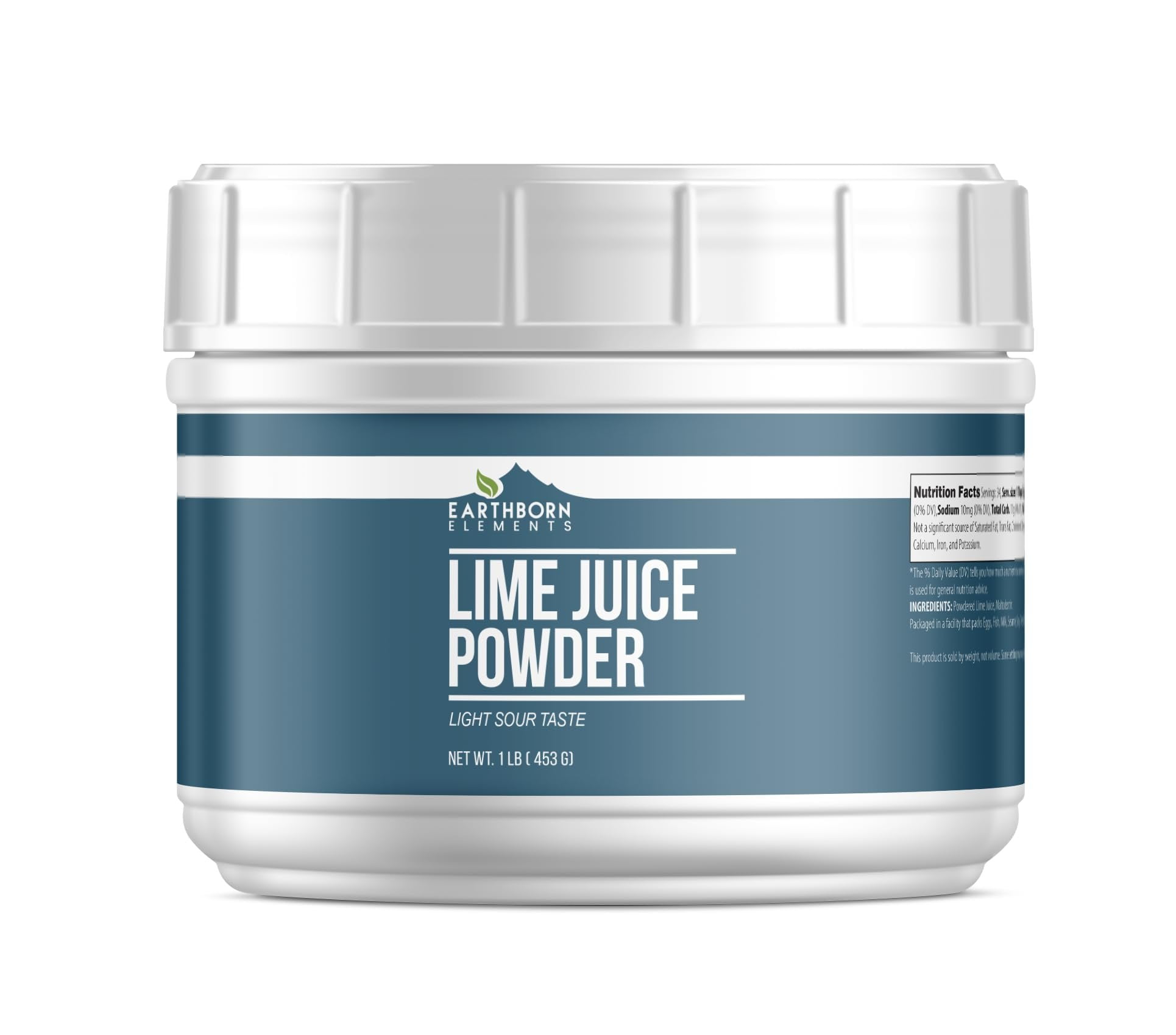 Earthborn Elements Lime Juice Powder 1 lb, Pure & Natural, Delicious ...