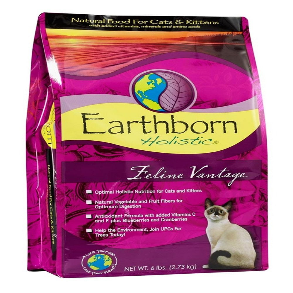 Earthborn Holistic Feline Vantage Dry Cat Food, 5 lb - Walmart.com