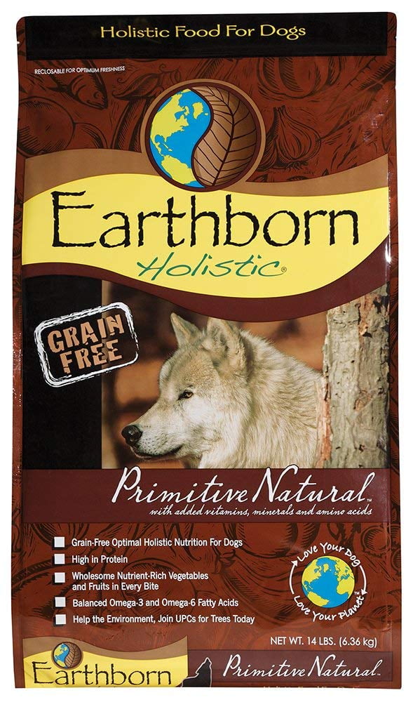 Earthborn Holistic Multi-Protein Primative Natural Adult Dry Dog Food ...