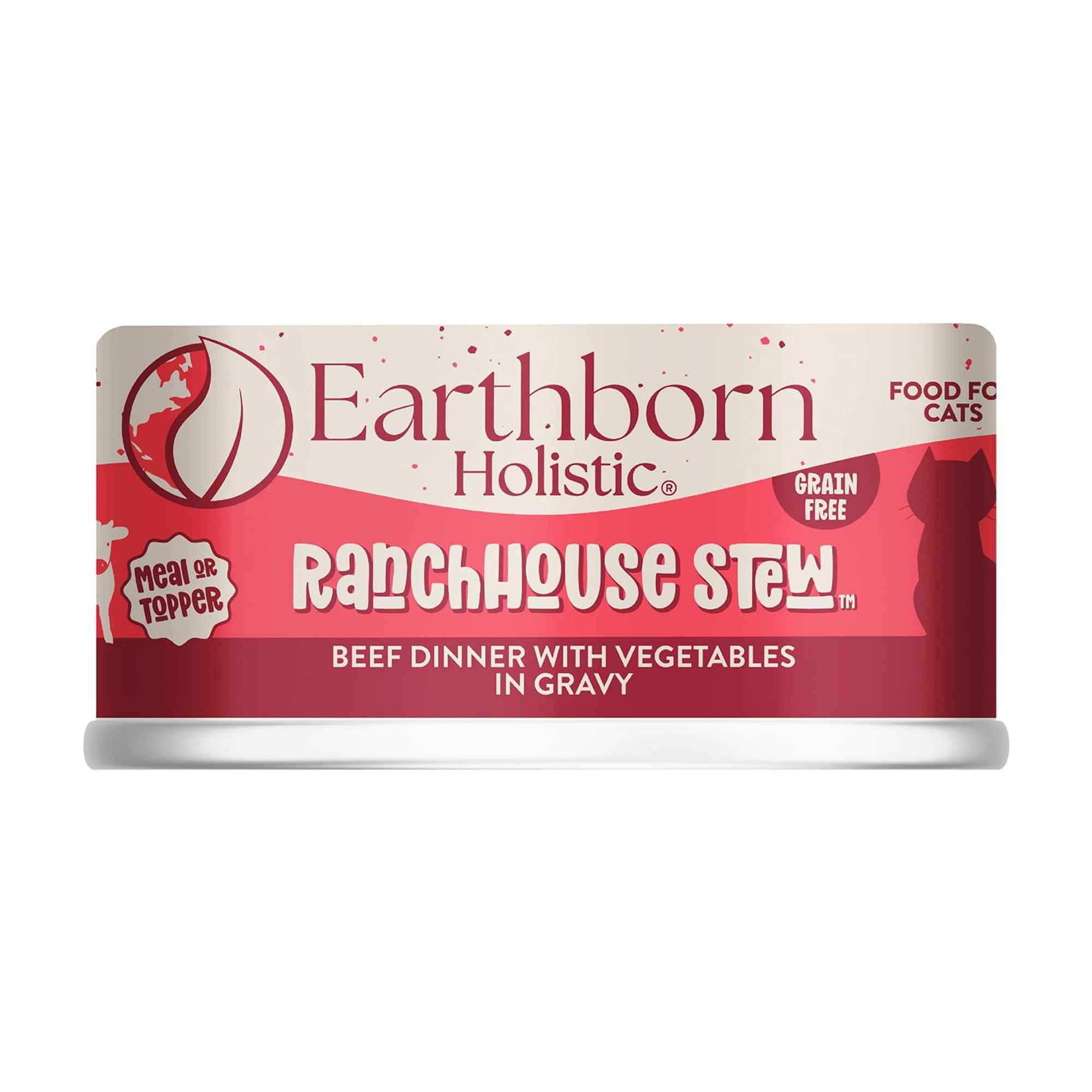 Earthborn Holistic RanchHouse Stew Beef Dinner with Vegetables in Gravy ...