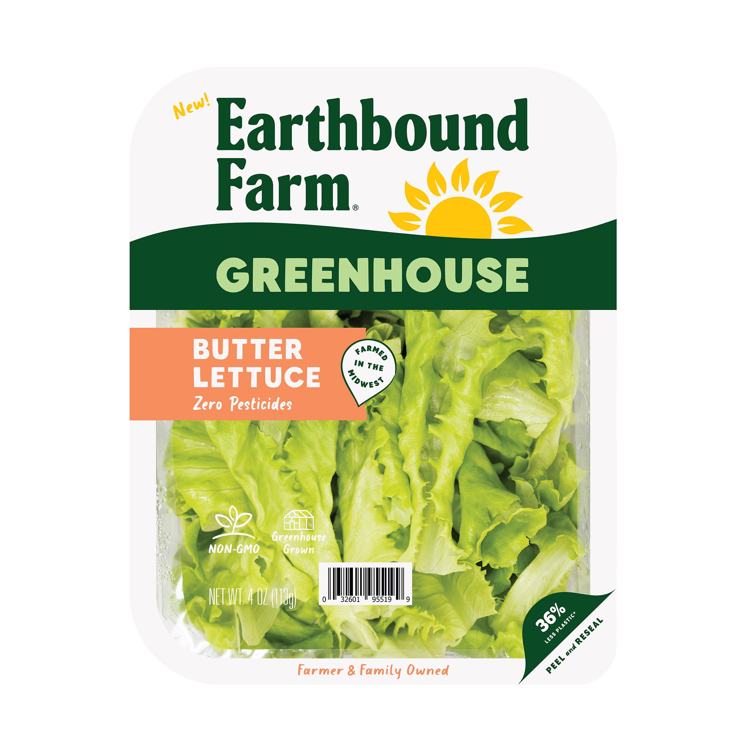 Earthbound Farm Greenhouse Butter Lettuce 4oz - Walmart.com