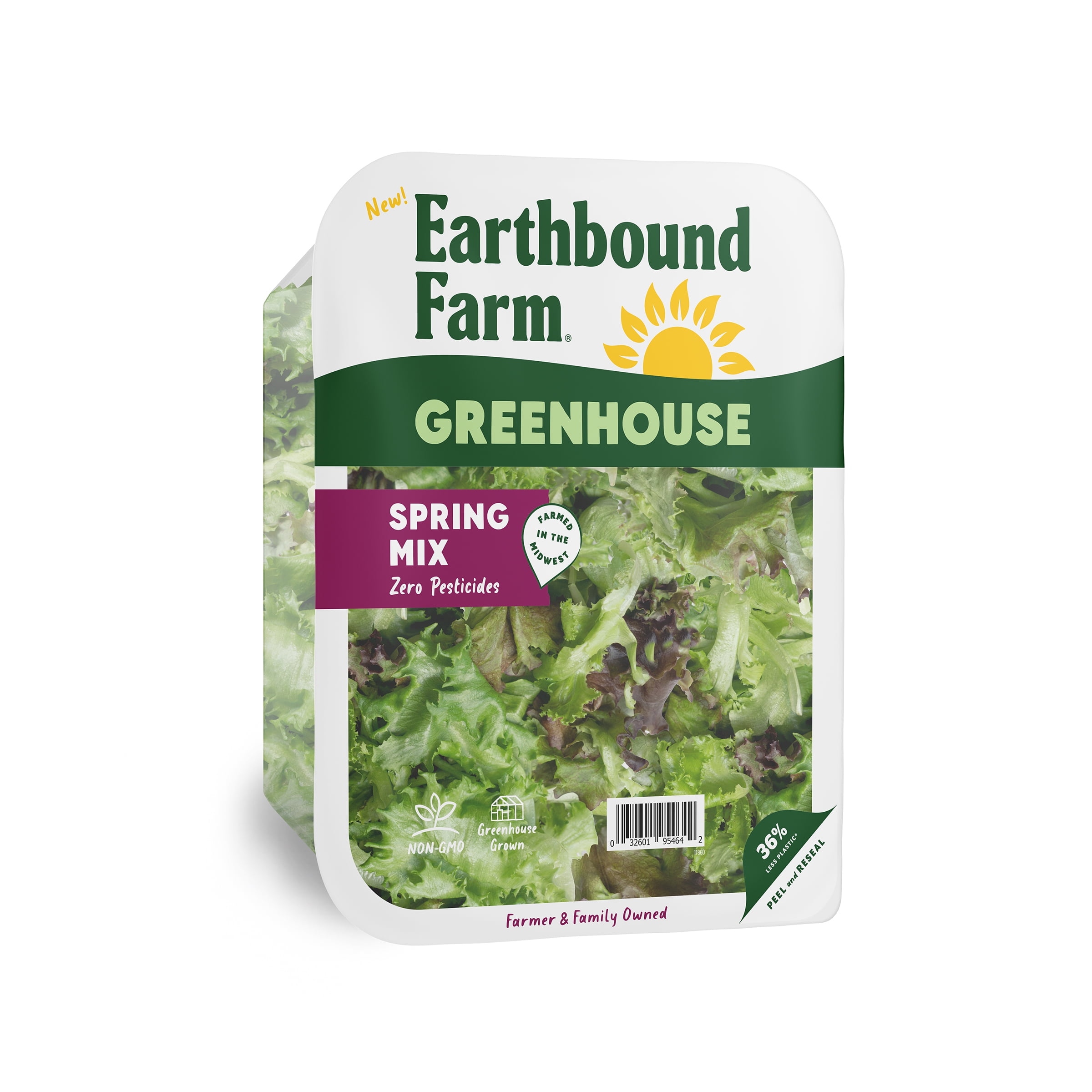 Earthbound Farm Greenhouse Spring Mix 4oz - Walmart.com