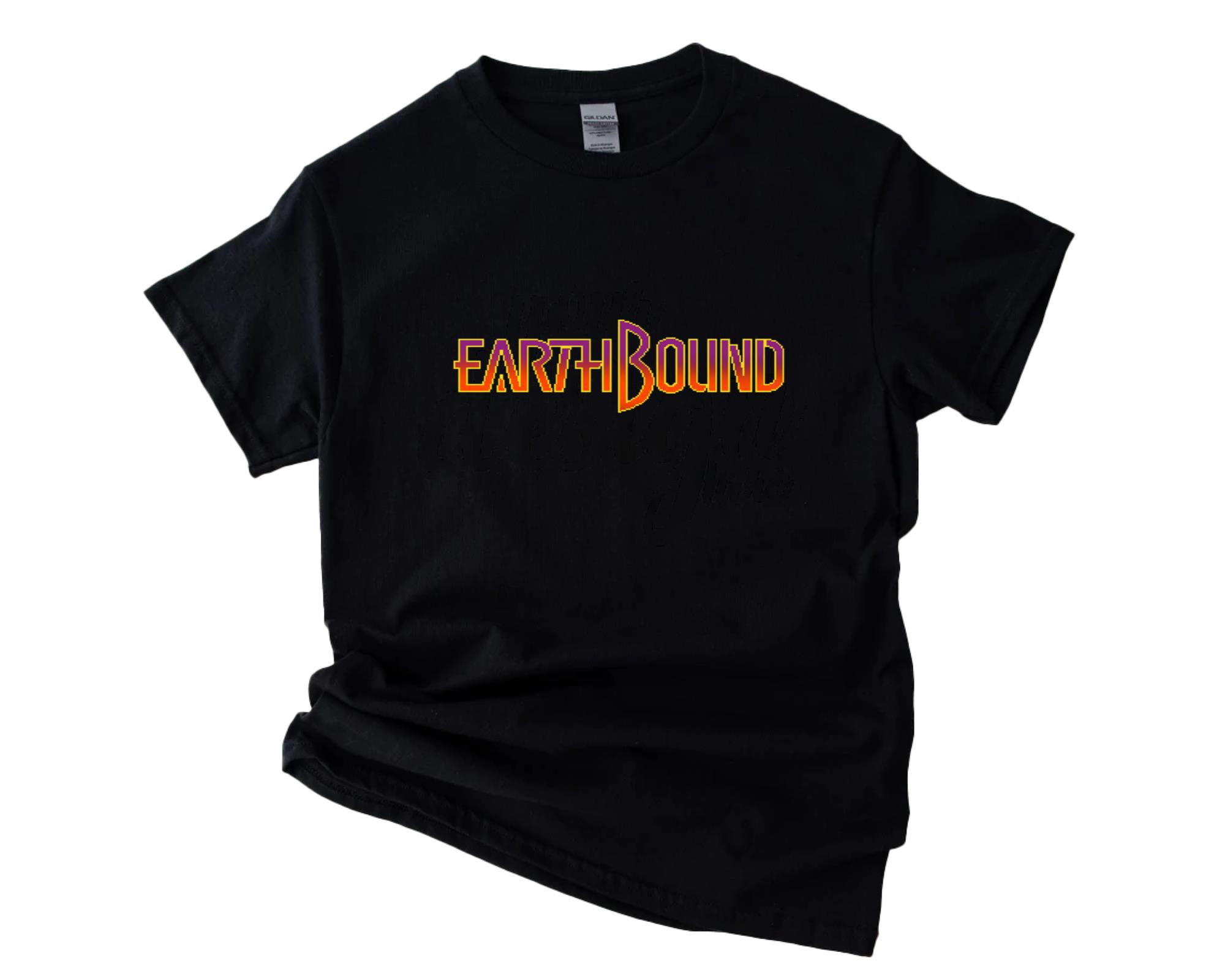 Earthbound Ness Paula Jeff and Poo Retro SNES Video Game Fan Unisex T ...