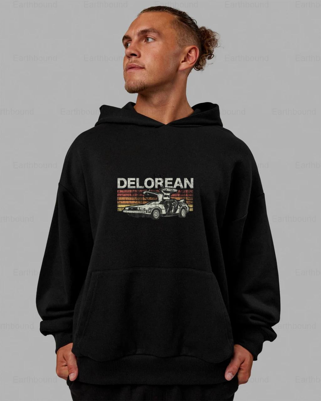 Earthbound66 Retro DeLorean Time Machine Back To The Future Neon Style ...