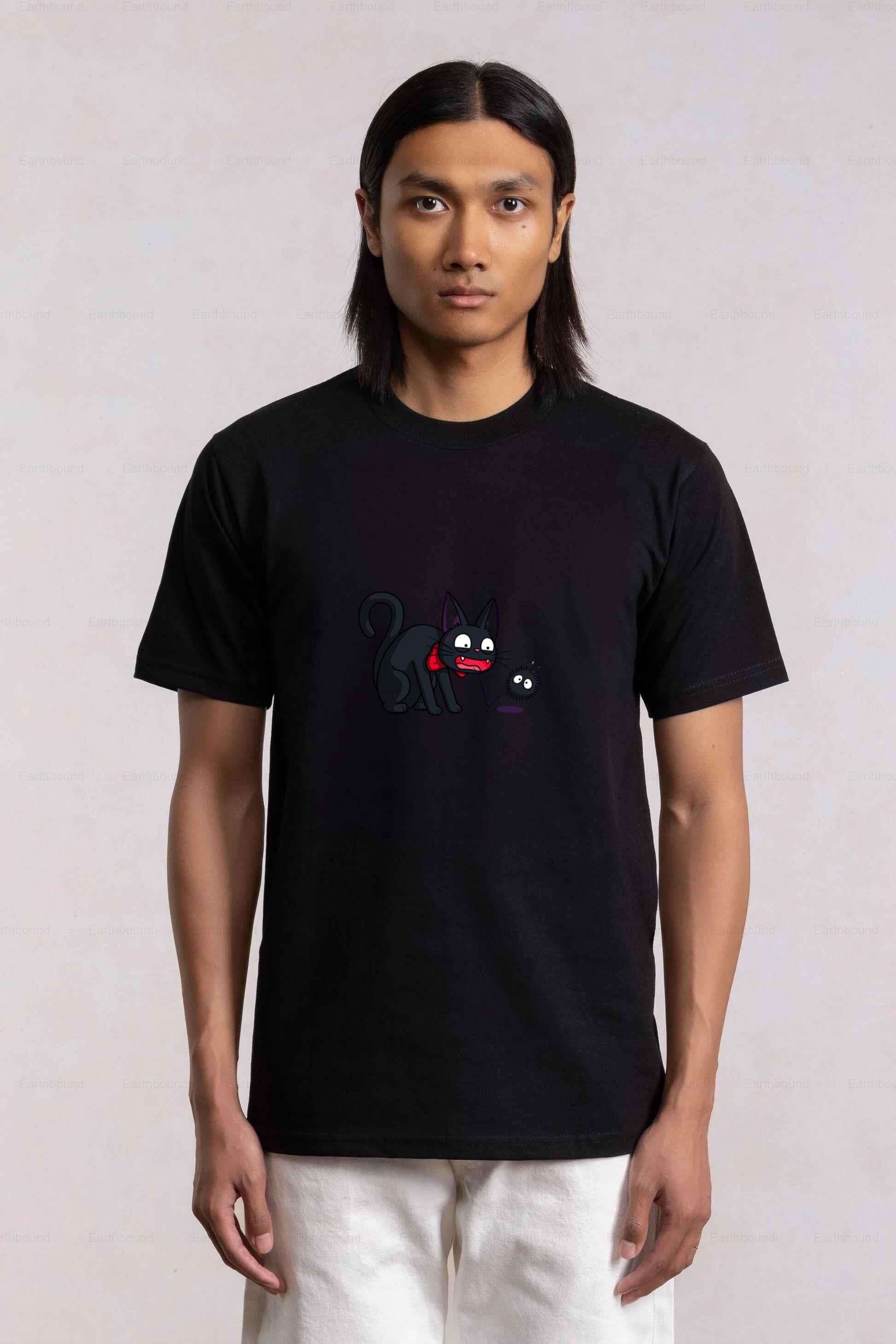 Earthbound66 Sootball T-shirt with Dust Sprite Charm and Whimsical ...