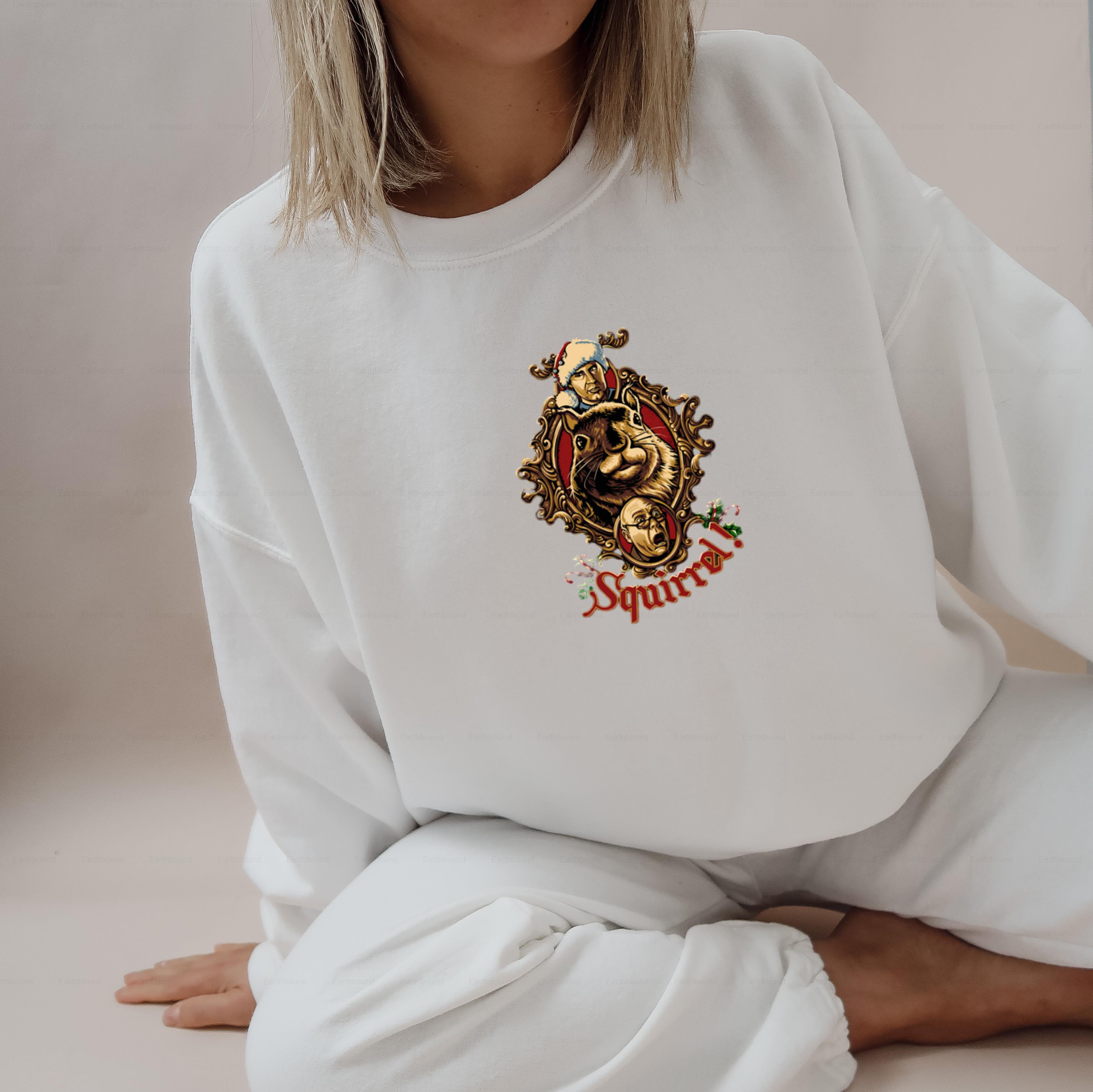 Earthbound66 Squirrel T-shirt with Sudden Fun and Playful Surprise Energy, for men & women, up ...