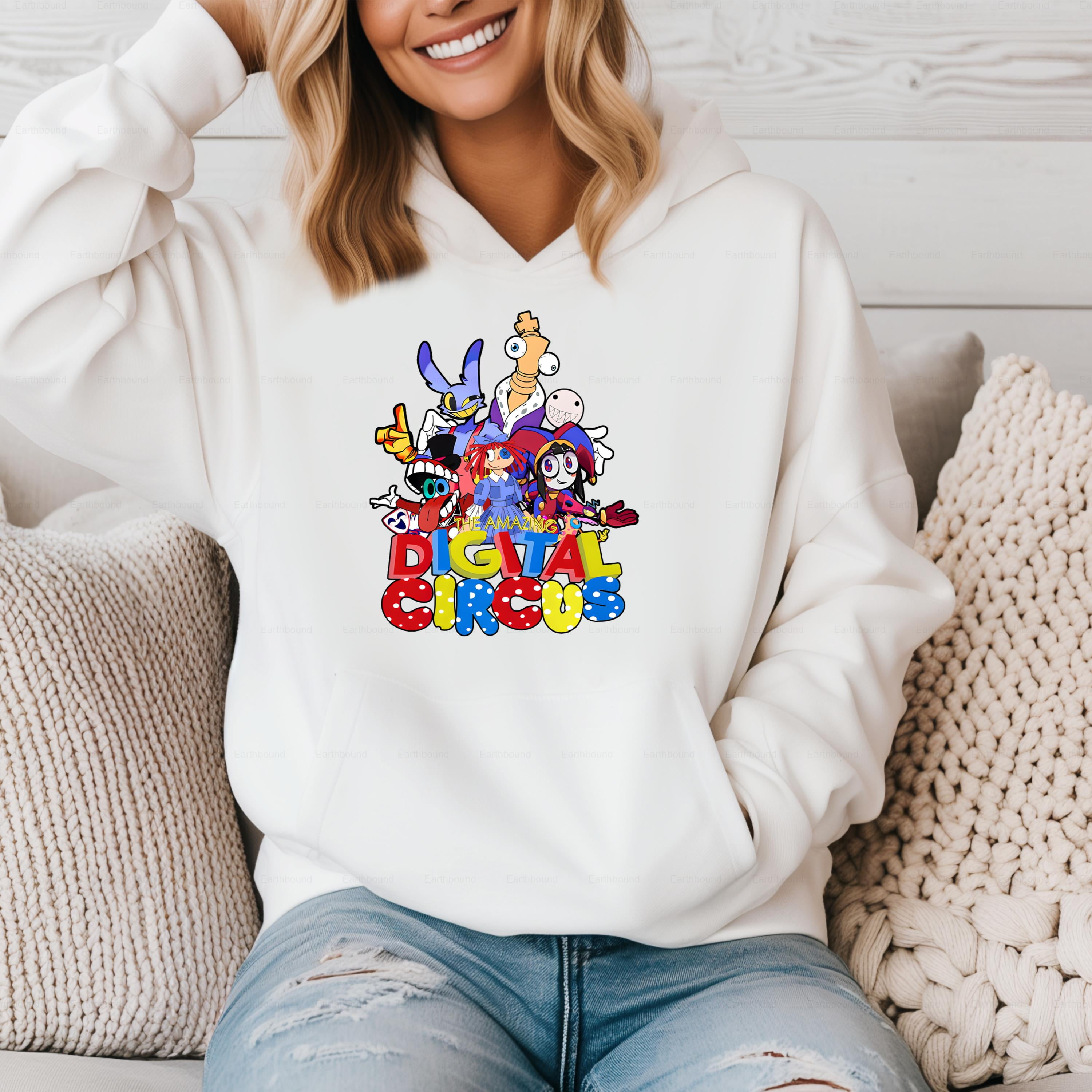 Earthbound66 The Amazing Digital Circus T-shirt with Bold Art and Wild ...