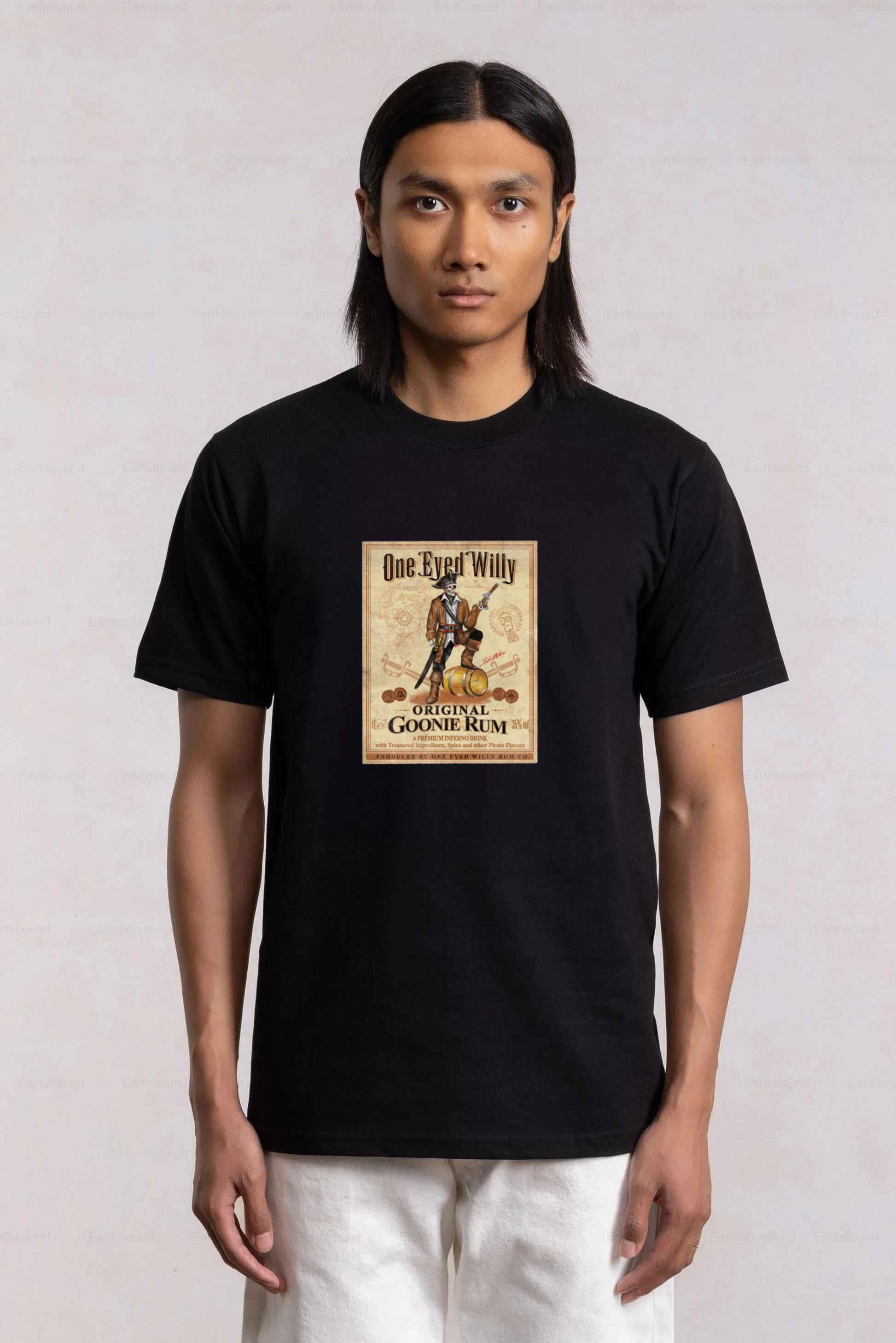 Earthbound66 The Goonies One Eyed Willys Pirate Rum Treasure Map T Shirt, for men & women, up to ...