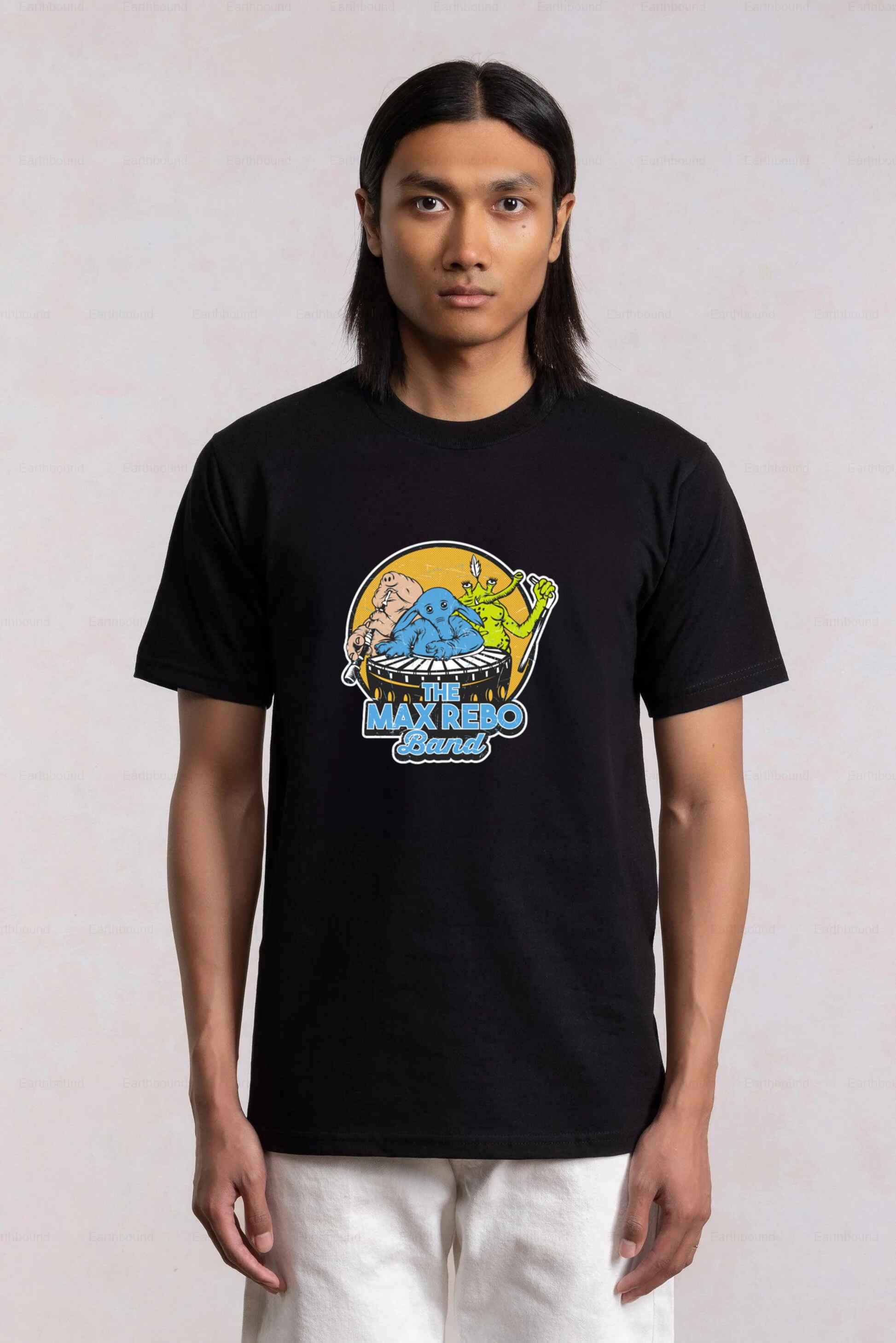 Earthbound66 The Max Rebo Band T-shirt with Galactic Groove and Music ...