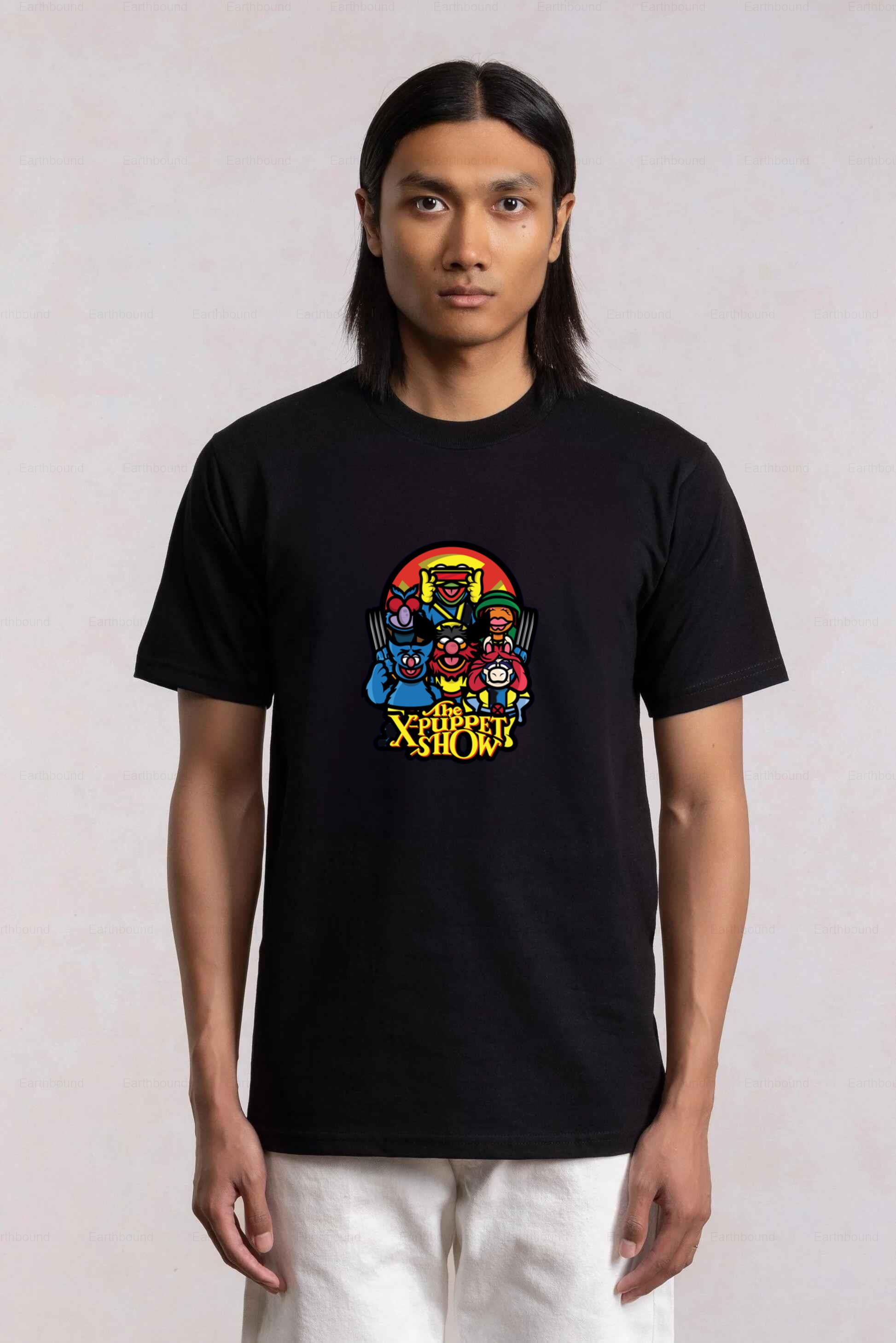 Earthbound69 The X Puppet Show T-shirt with Fun Twist and Mutant Parody ...