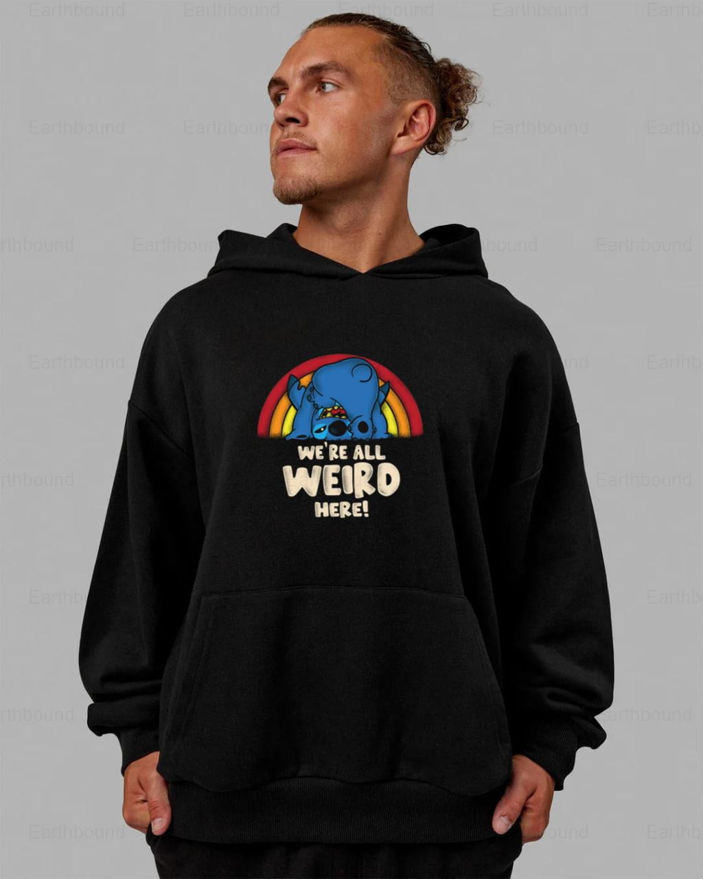 Earthbound69 We're All Weird Here T-shirt with Whimsical Vibe and ...
