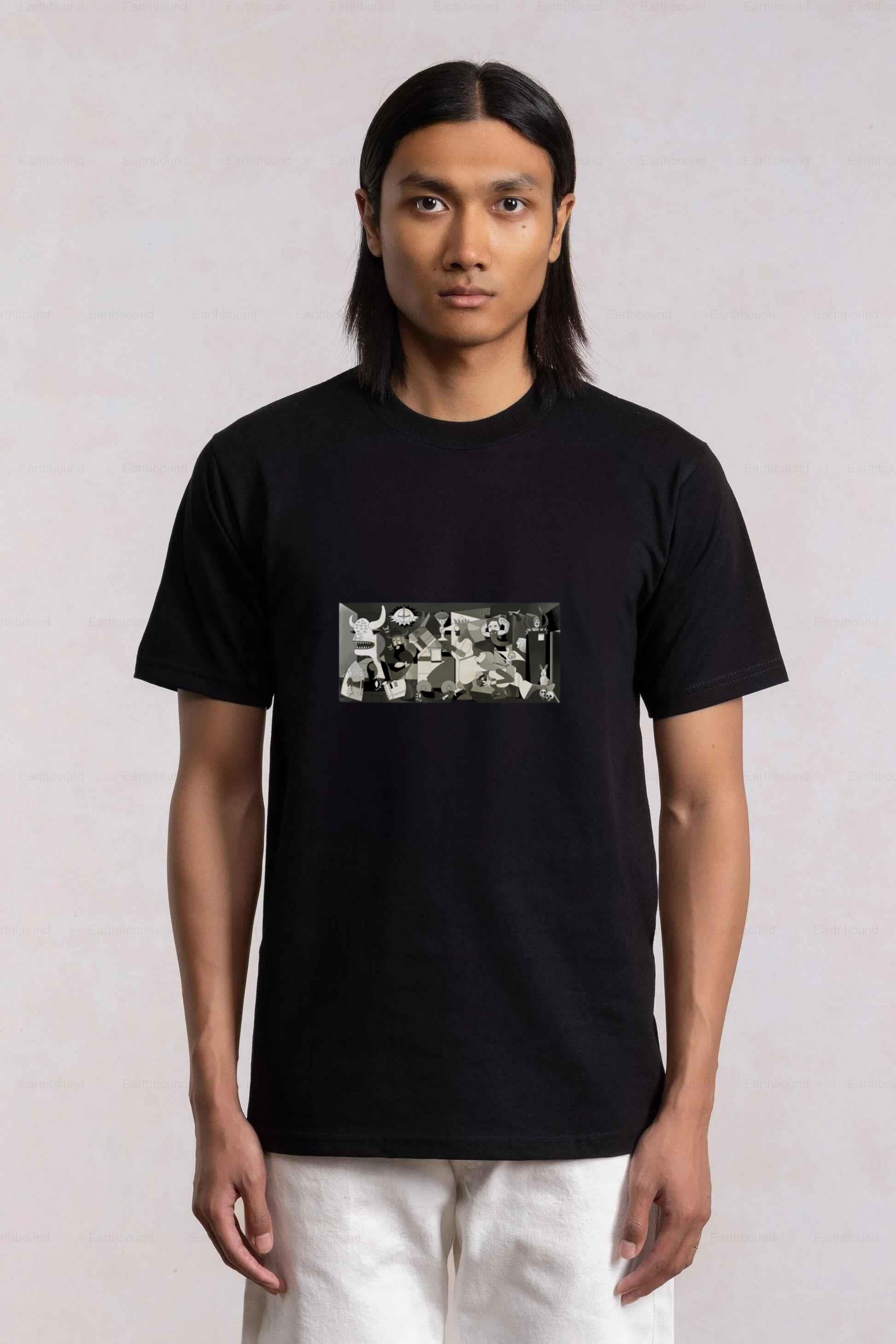 Earthbound86 Holy Guernica T shirt with Art History and Punk Mashup ...