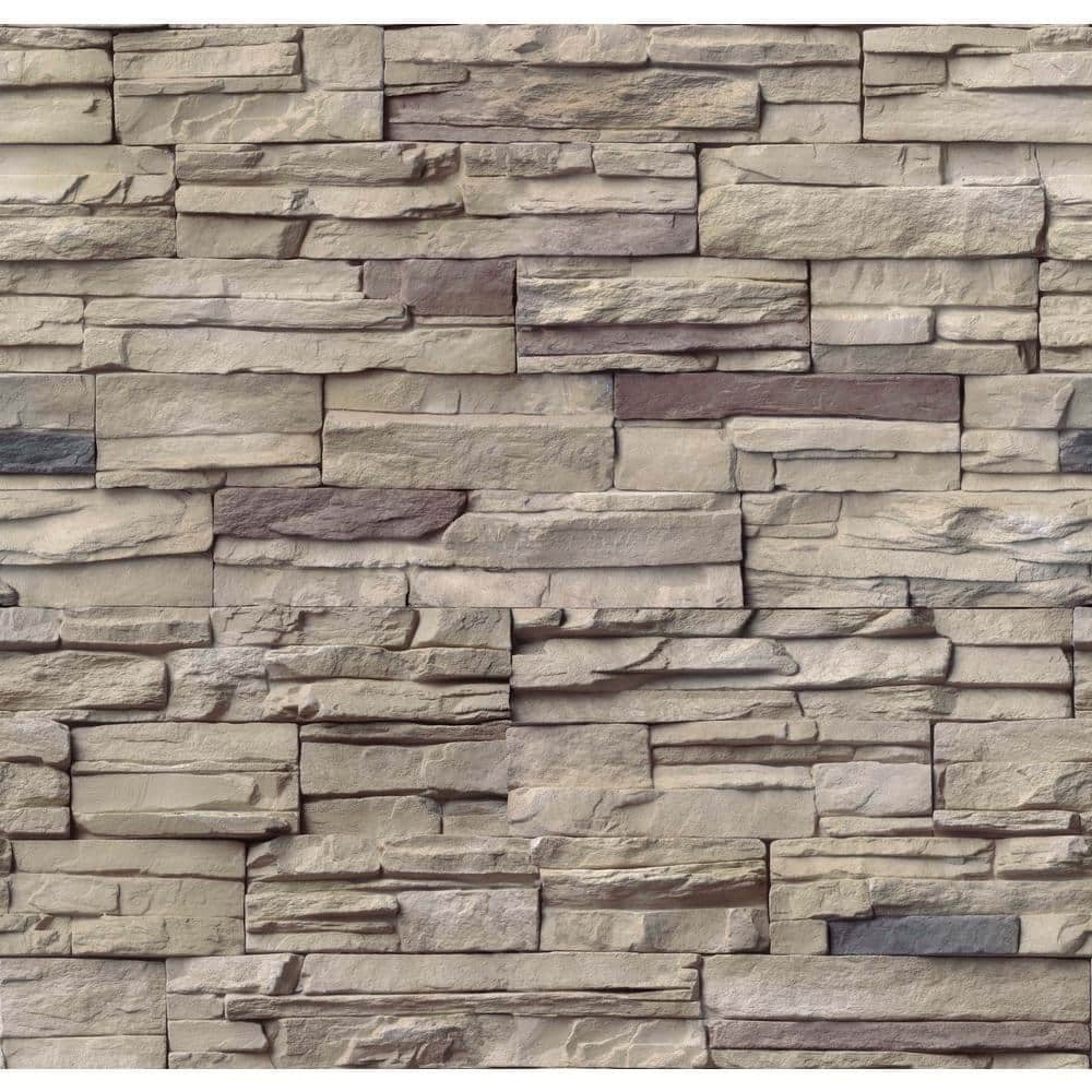 Earthecho Natural Desert 9 in. x 19.5 in. Textured Cement Concrete Look ...