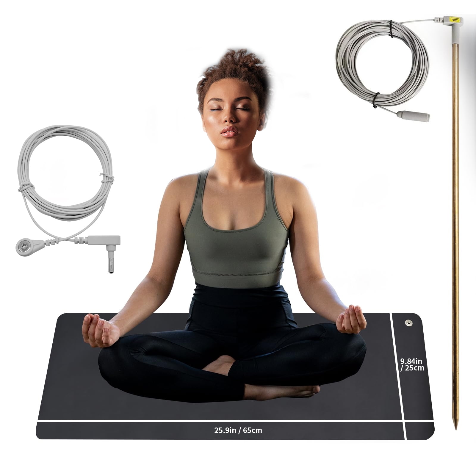 Earthing Grounding 25X65CM Foot Mat and Inflammation Reconnect to The ...