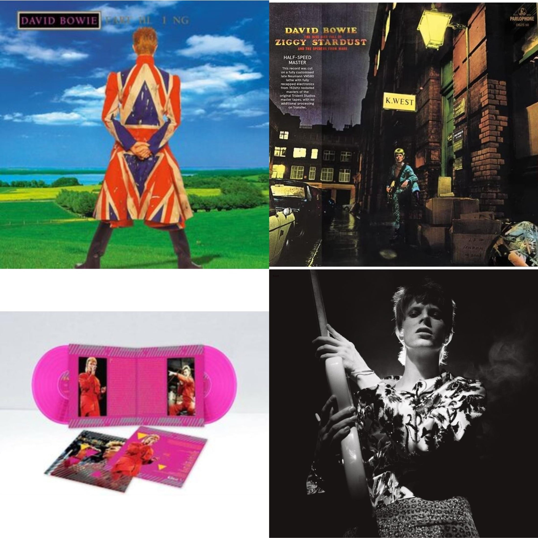 Earthling (2021 Remaster/2LP) & Rise & Fall Of Ziggy Stardust & The ...