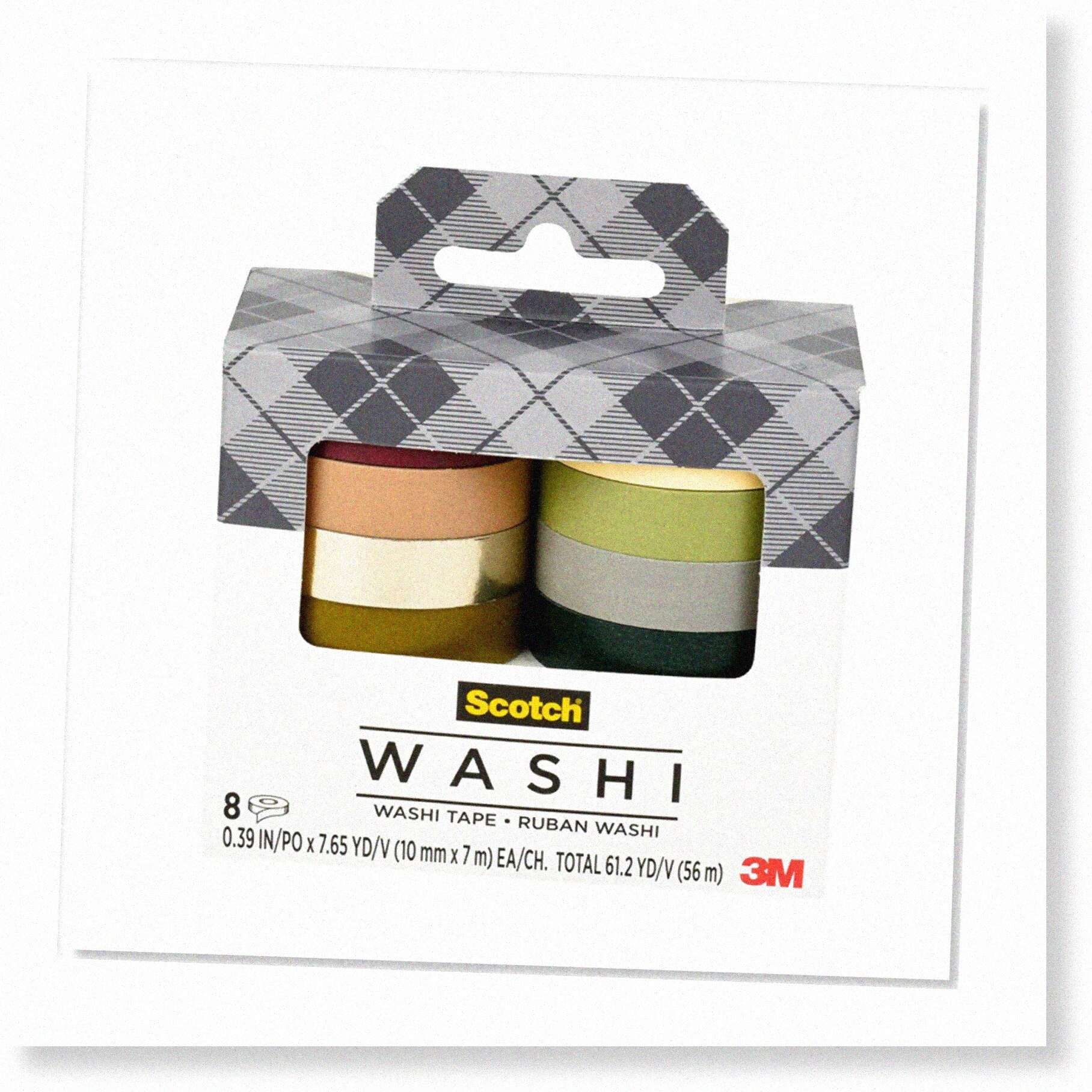 Earthly Decor Washi Tape Set - 8 Rolls for Bullet Journaling ...