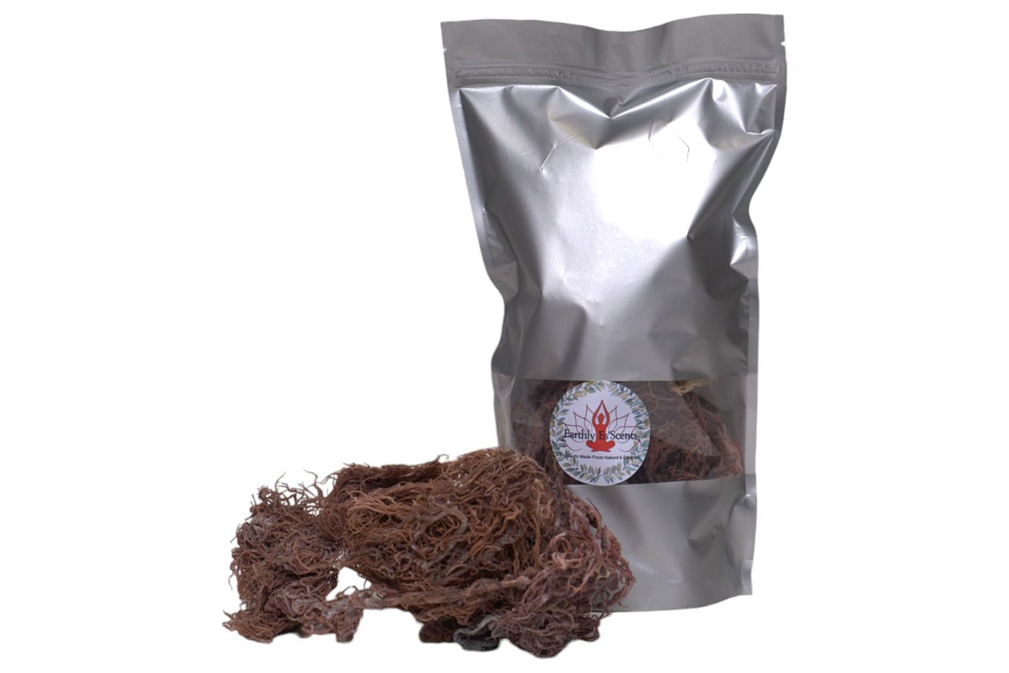 Earthly Es'Scents Organic Purple Sea Moss, 1LB - Walmart.com
