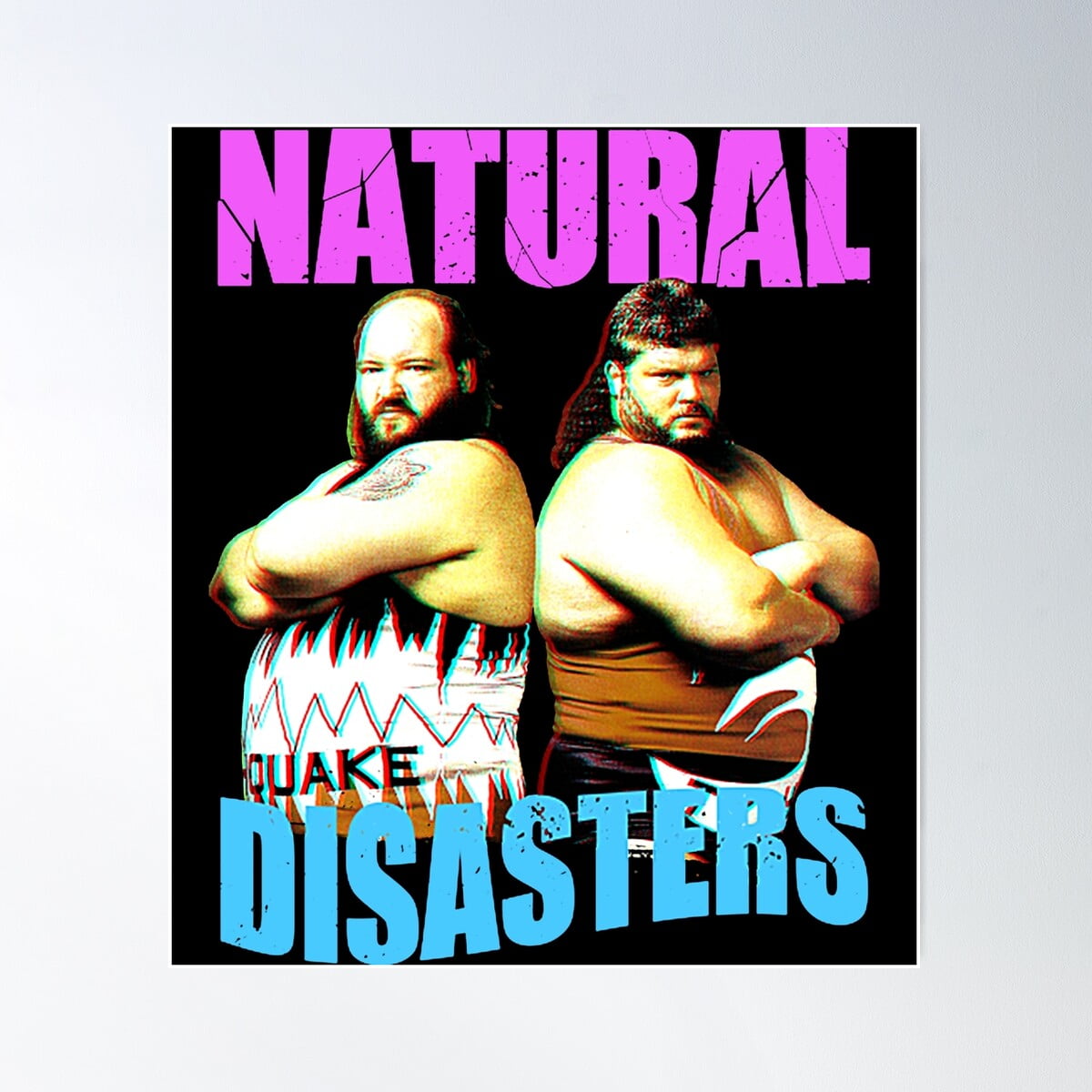 Earthquake And Typhoon, Natural Disasters Poster Wall Art, Modern Wall ...