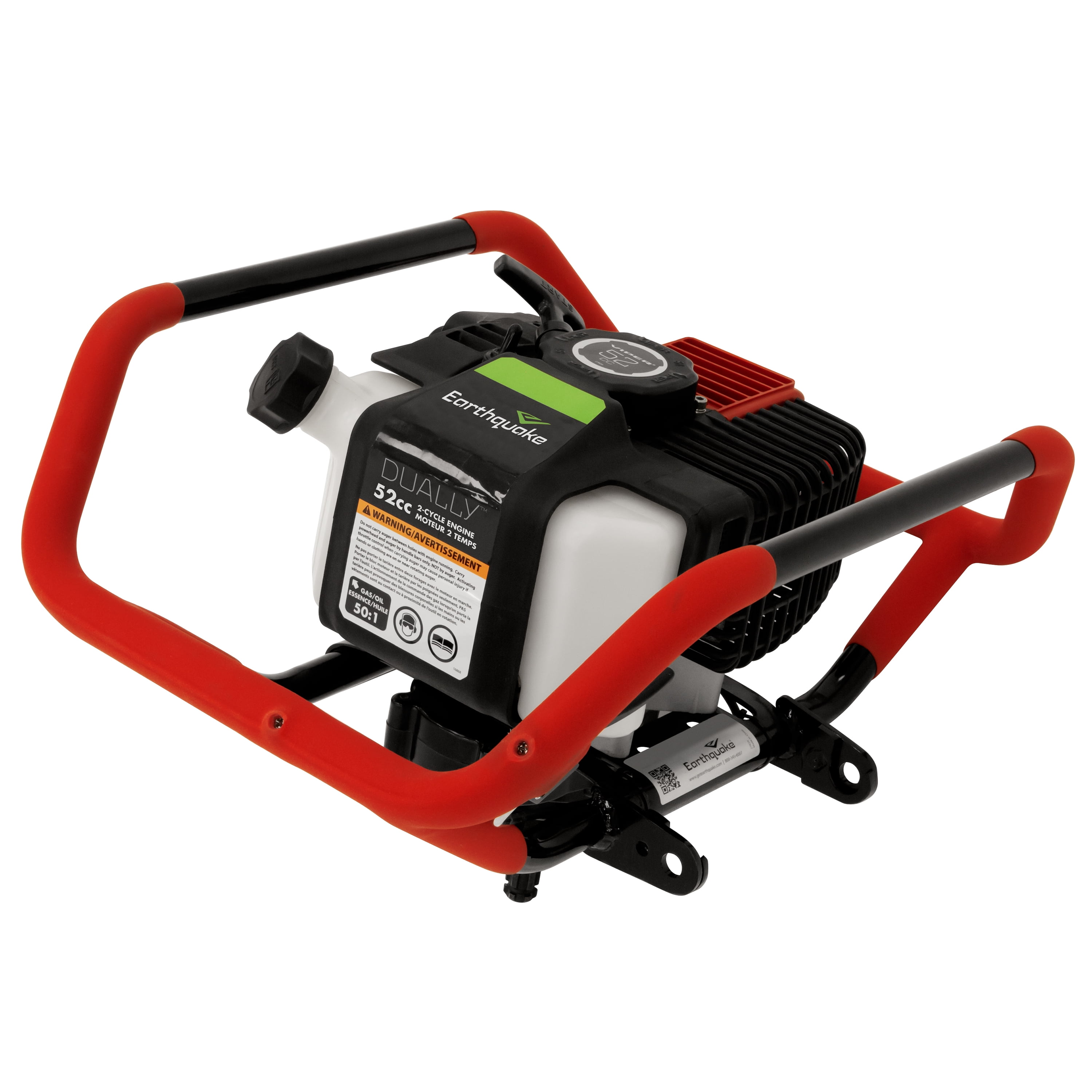 Earthquake Dually 1- or 2-Person Earth Auger Powerhead With Spline ...