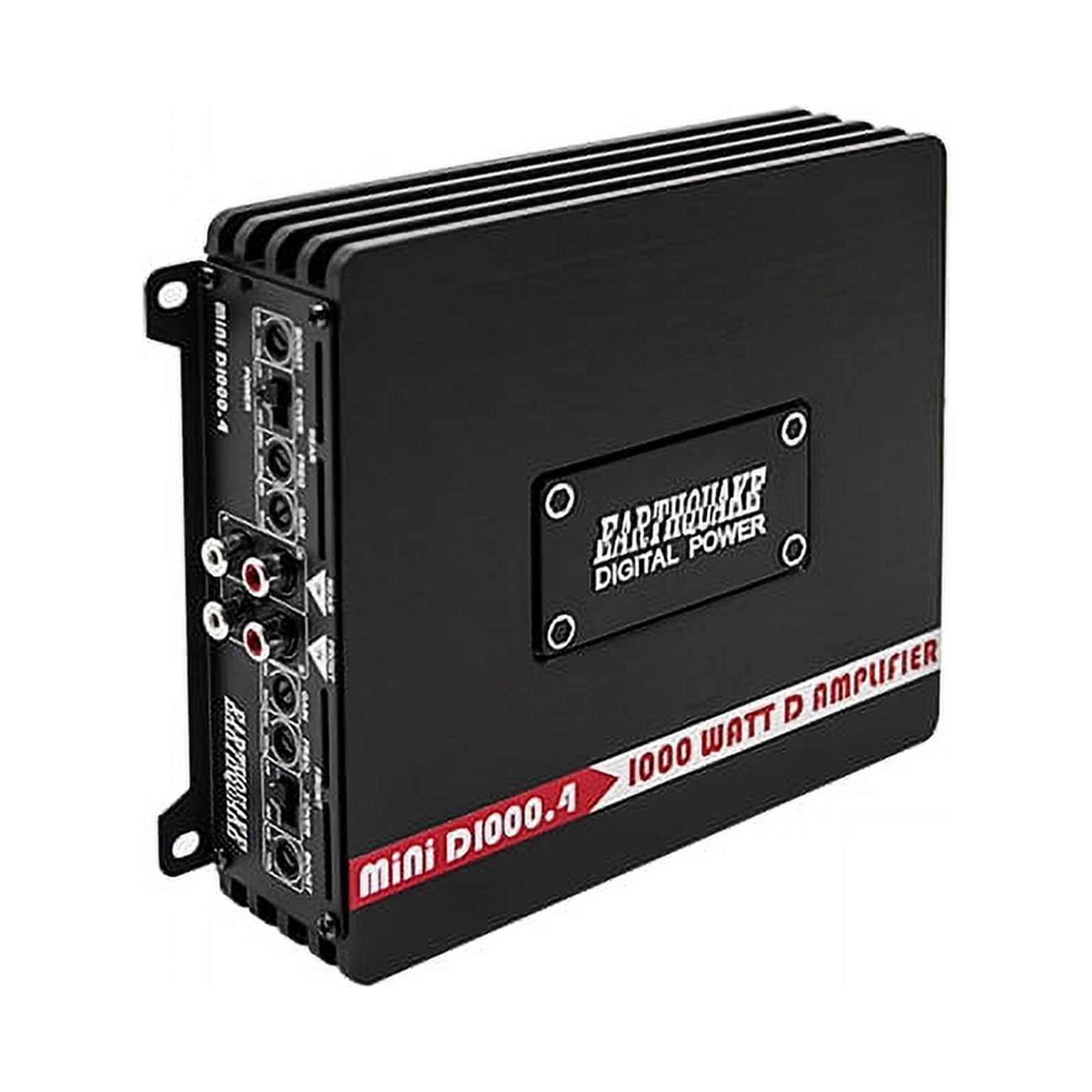 Earthquake Sound MINI D1500.2 Channel Class "D" Amplifier, 1500 Watts ...