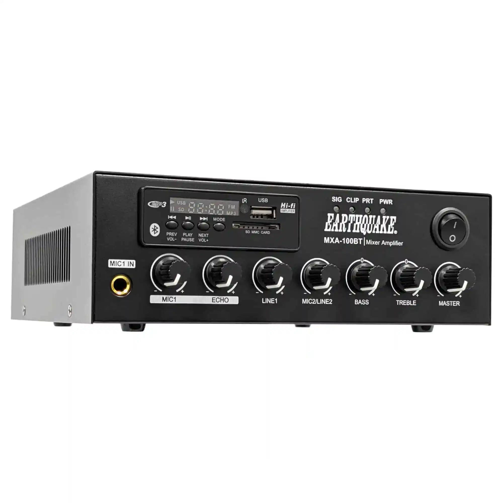 Earthquake Sound MXA-100BT 70/100/8 ohm Volt 100W 1-Channel Class D ...