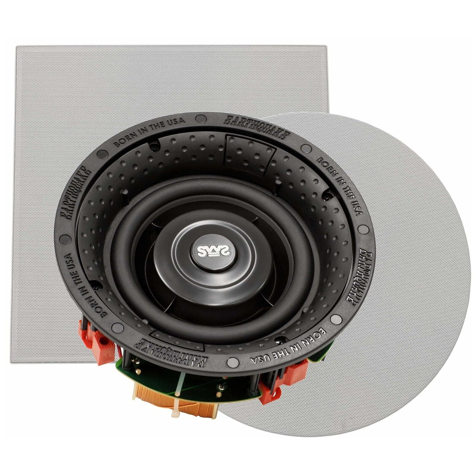 Earthquake Sound SUB6 6.5″ 8-Ohm 150-Watts MAX Passive In-Wall ...
